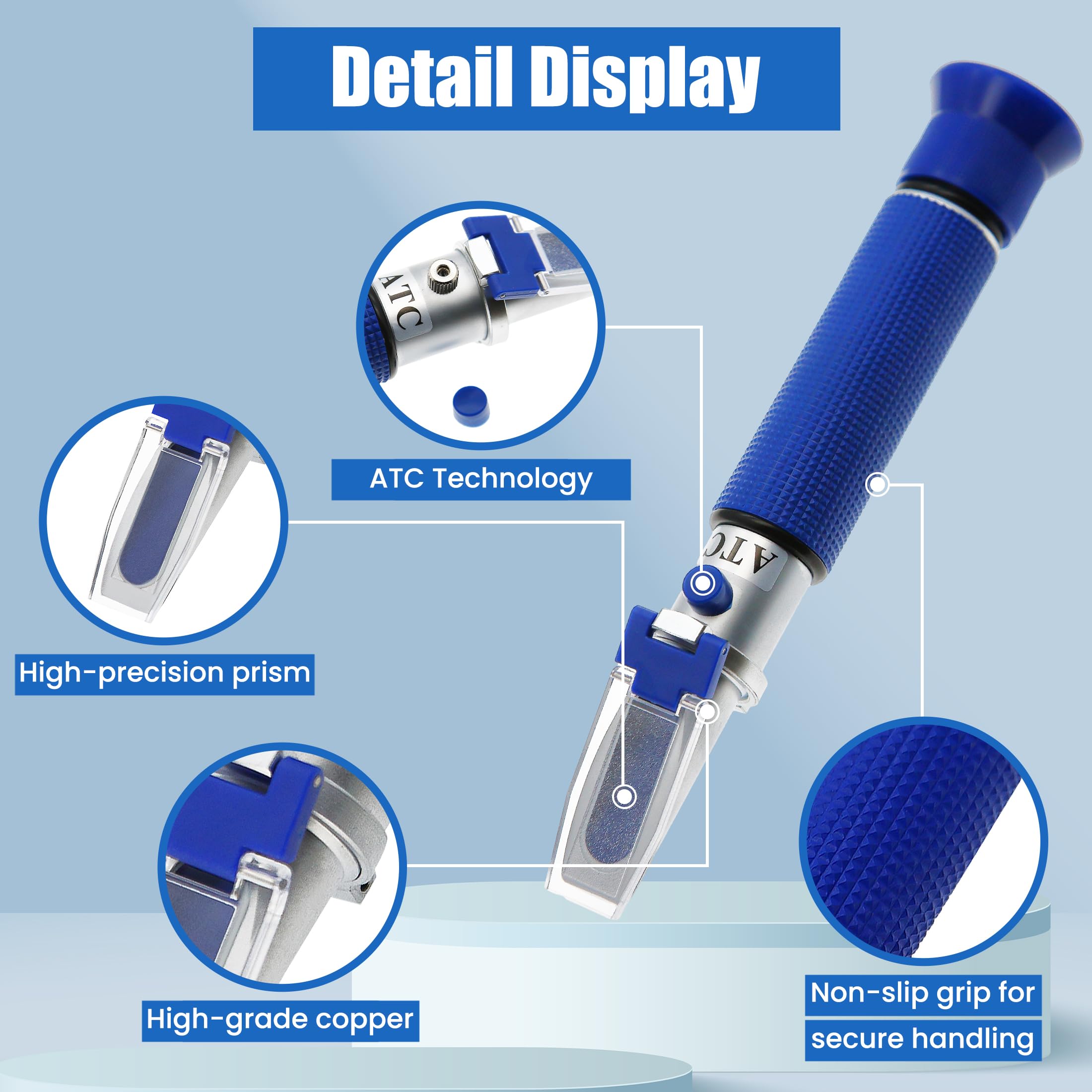 Snapklik.com : AMTAST Veterinary Refractometer Urine Gravity 1.000-1. ...