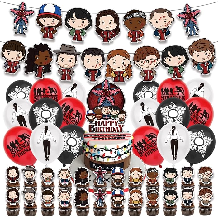 Buy Party Supplies for Stranger Things, Stranger Birthday Party ...