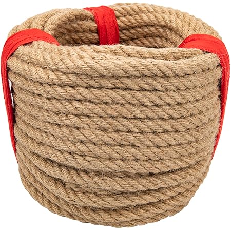 T.W . Evans Cordage Co. 23-410 3/8-Inch by 100-Feet Twisted Sisal Rope ...