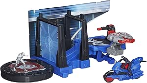 Amazon.com: Marvel Avengers HQ Captain America Tower Defense Set ...
