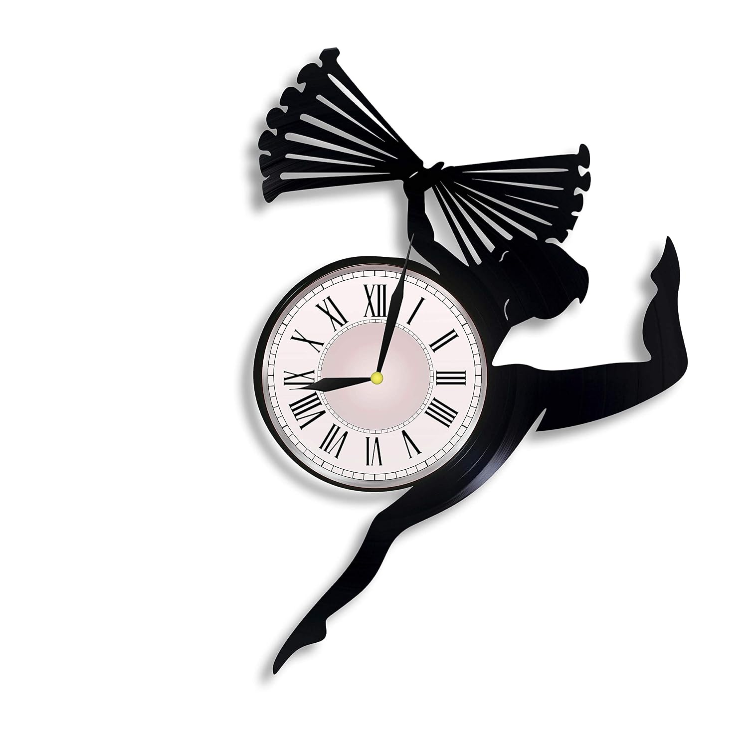Amazon.com: Vinyl record handmade 12" Baton twirling job clock, Baton ...