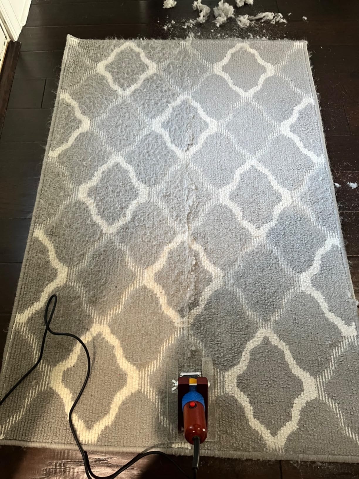 Amazon.com: Carpet Trimmer with Shearing Guide,Speed Adjustable Rug ...