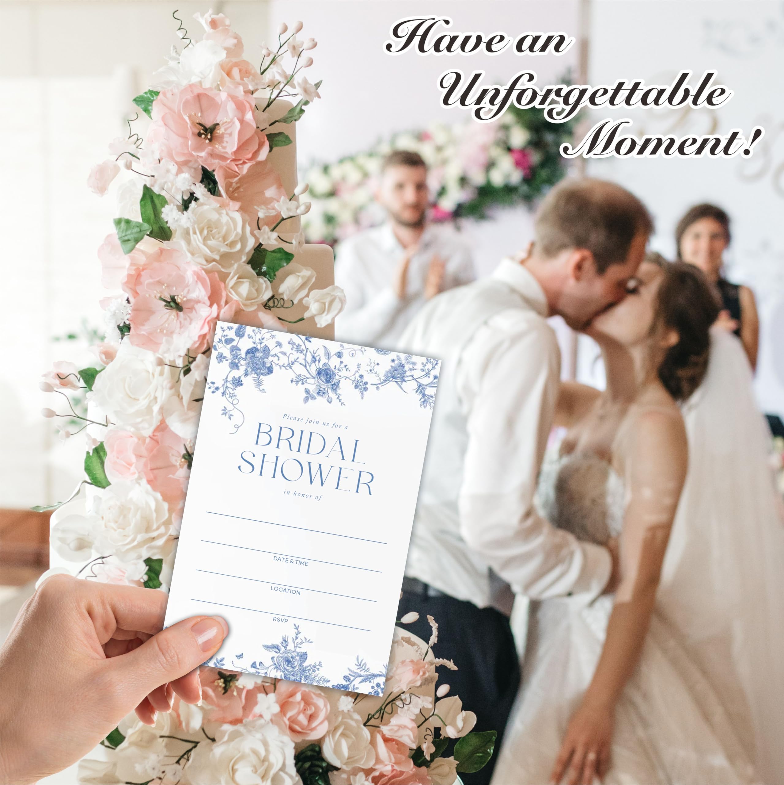 Bride And Groom Wedding Shower Invitation Bridal Shower Invitation
