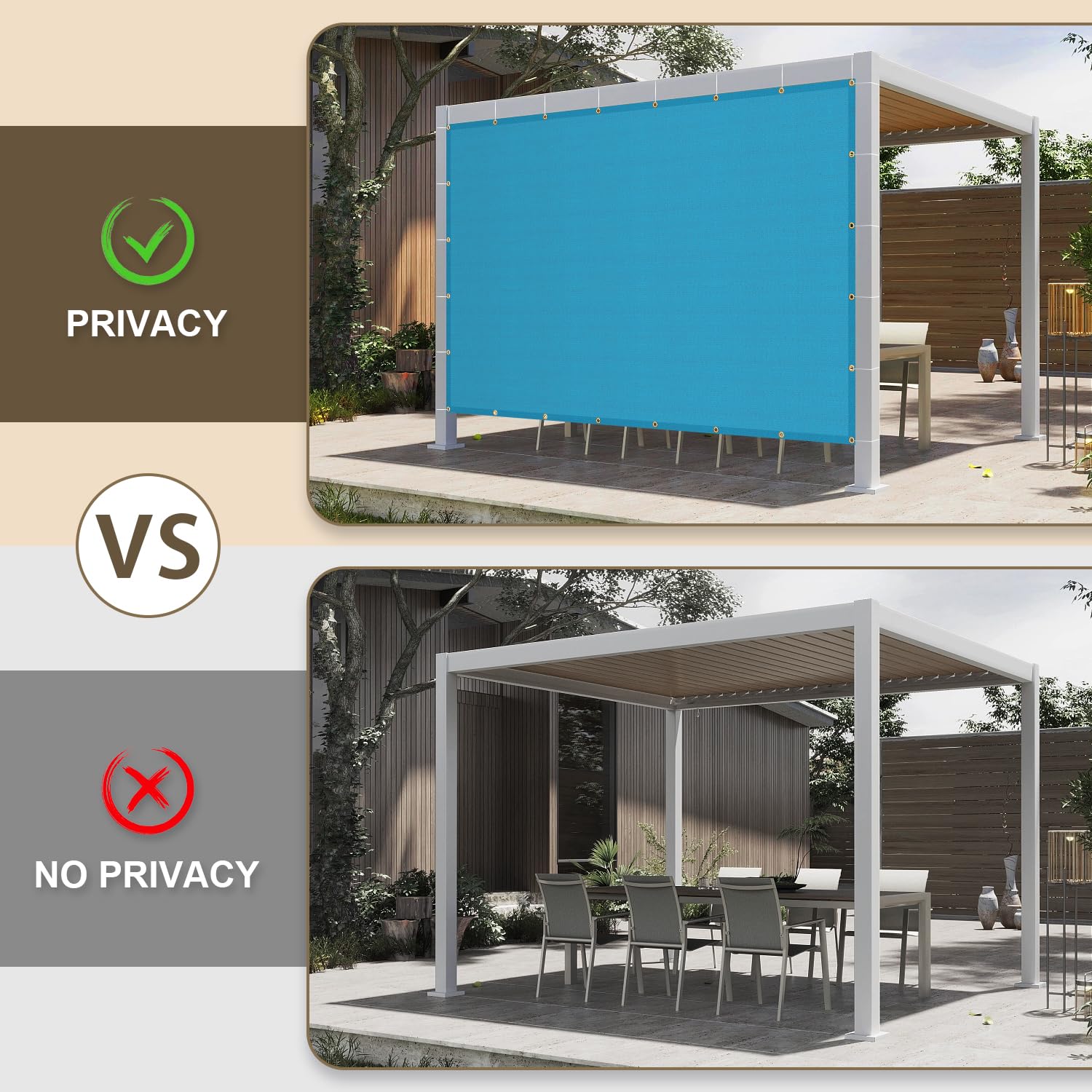 Snapklik.com : LOVE STORY Custom Size 8x23 FT Sun Shade Cloth