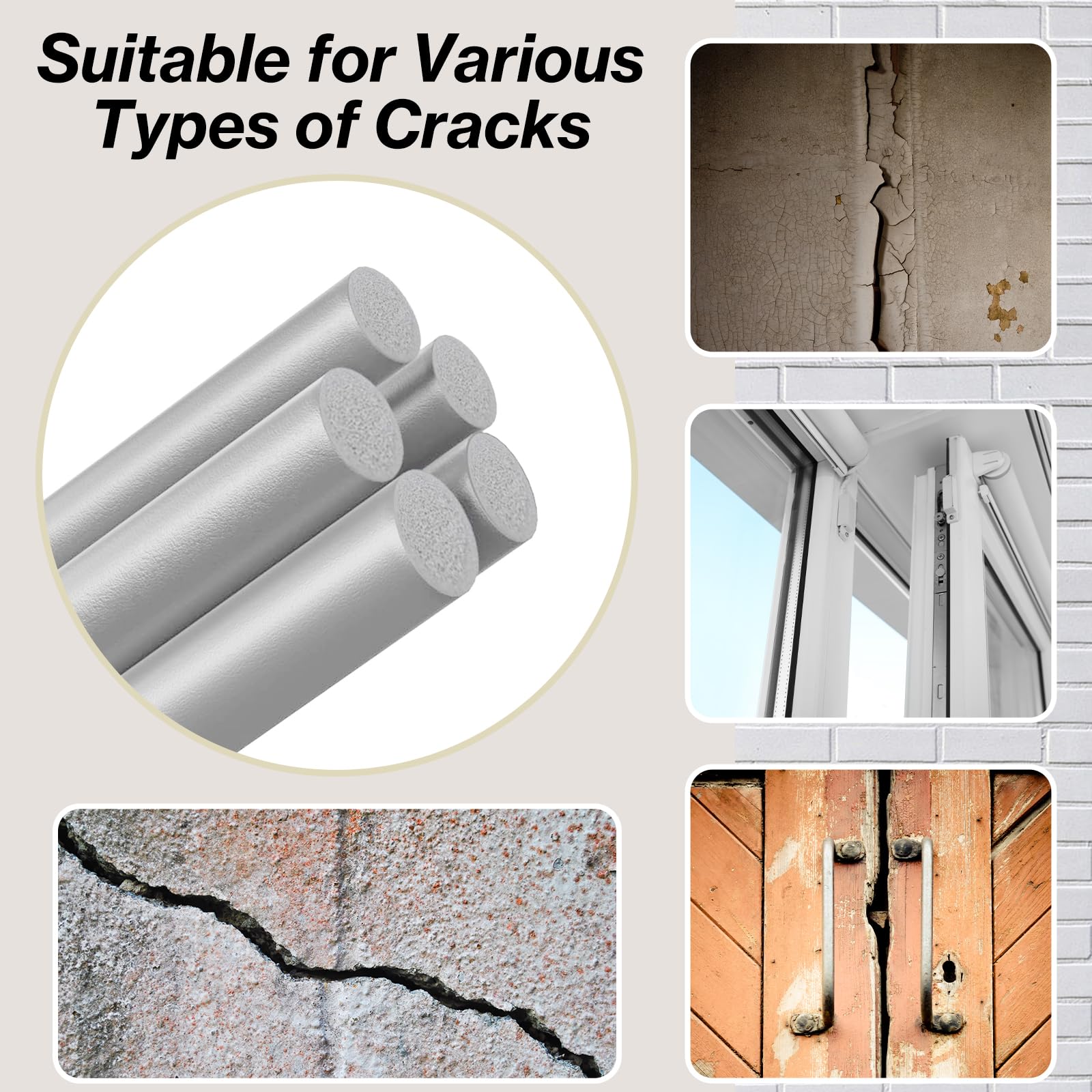 Snapklik.com : 20FT Backer Rod 1/8 Inch Diameter Backer Rod Filler ...