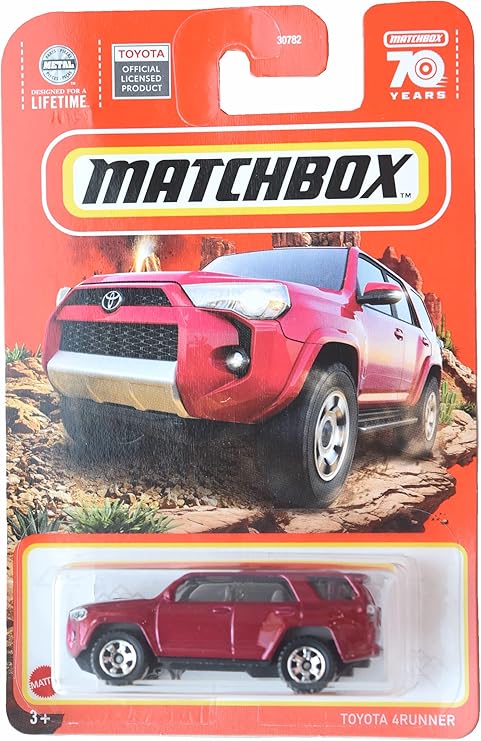 Amazon.com: Matchbox Toyota 4Runner, 70 Years Edition : Toys & Games