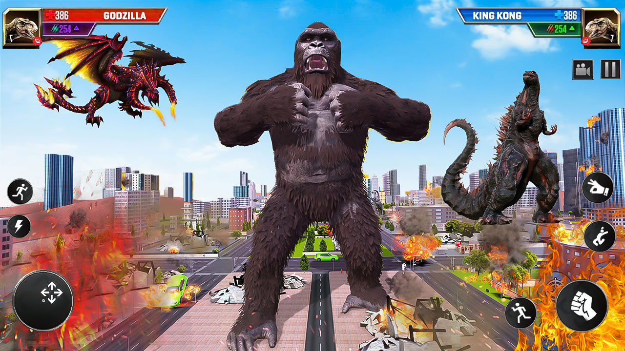 Monster Godzilla Vs Kaiju Rush Fighting City Smash Simulator Games 3D - App on Amazon Appstore