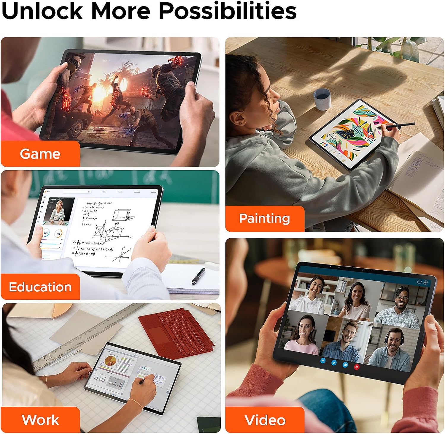 UGEE UT3 Standalone Drawing Tablet, 14.25inch Graphic Drawing Tablet ...