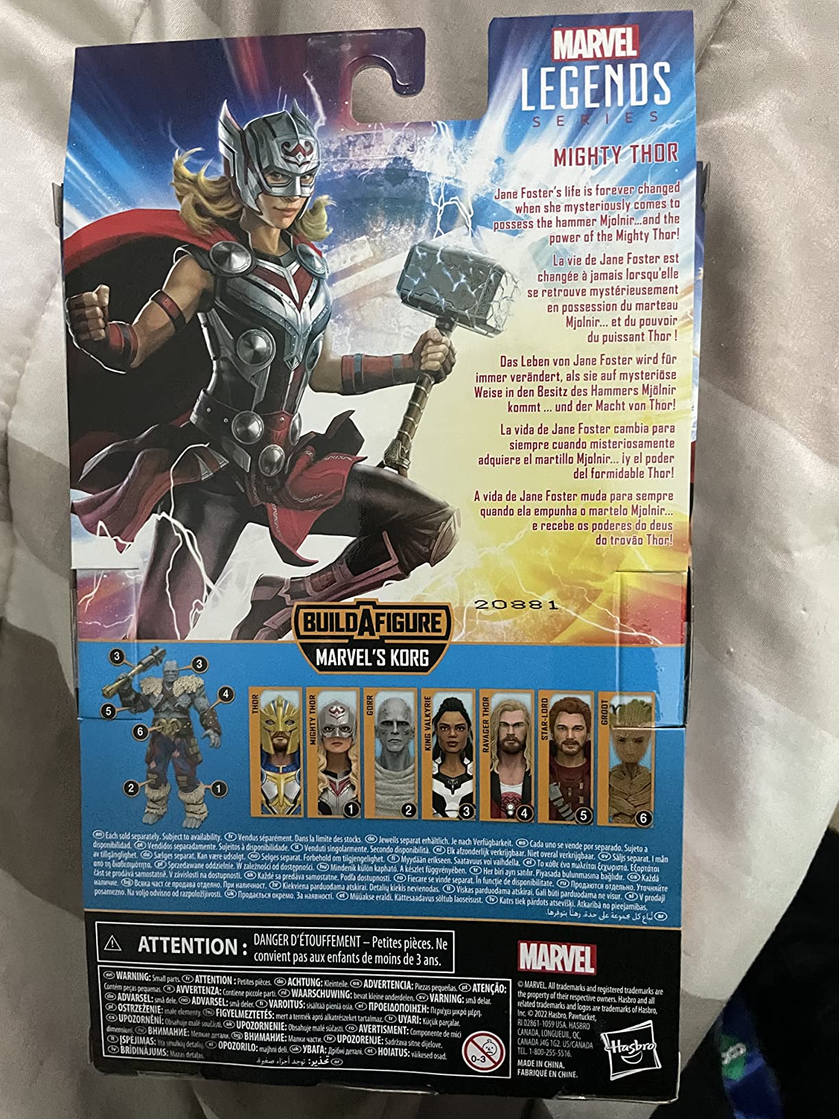 $3/mo - Finance Marvel Legends Series Thor: Love and Thunder Mighty ...