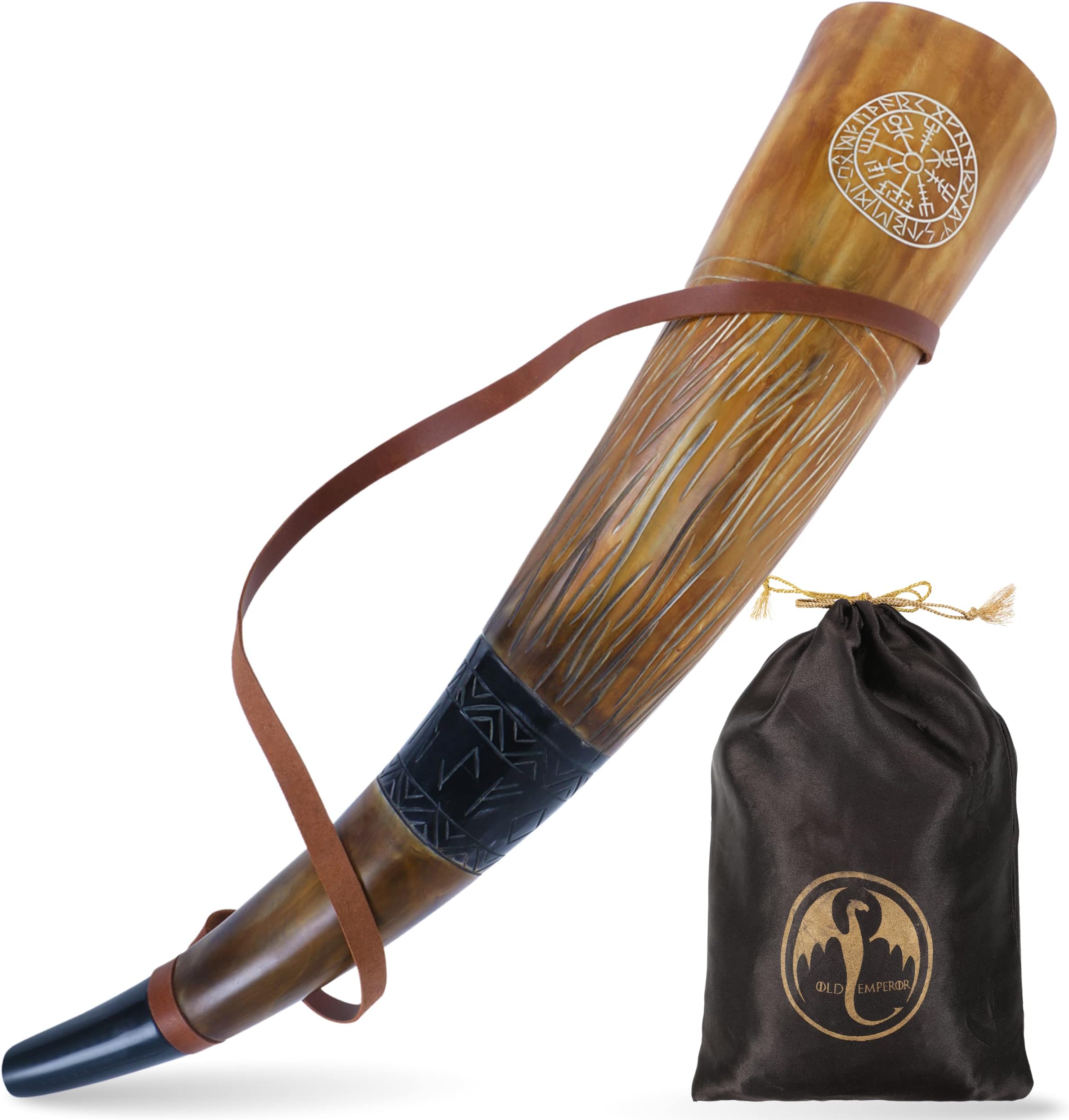 Amazon.com: Norse Tradesman XXL Viking Blow Horn - Deep Sound ...