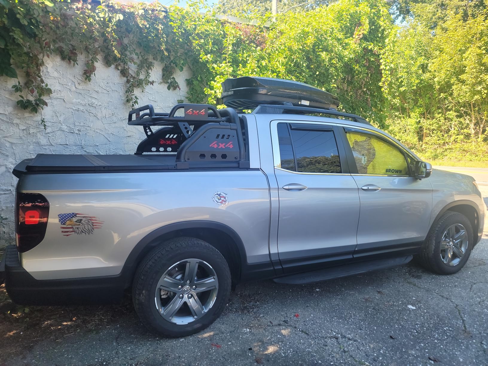 $49/mo - Finance kehosx Black Roll Bar, Bed Rack Roll Bar Cargo Carrier ...