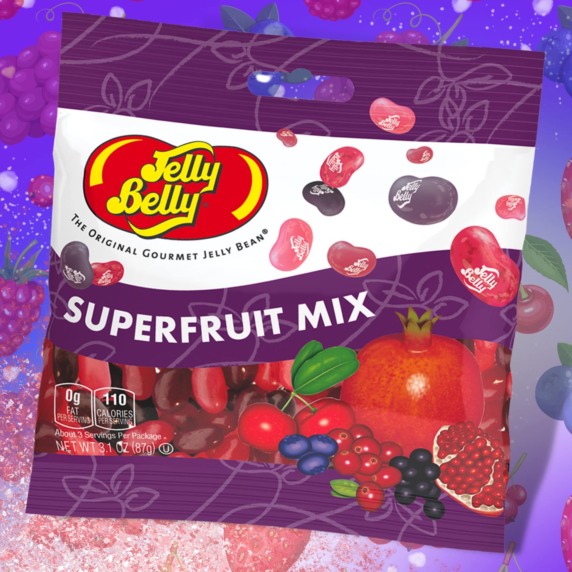 Snapklik.com : Jelly Beans Tropical Fruit Flavored Candy Mix, Assorted ...