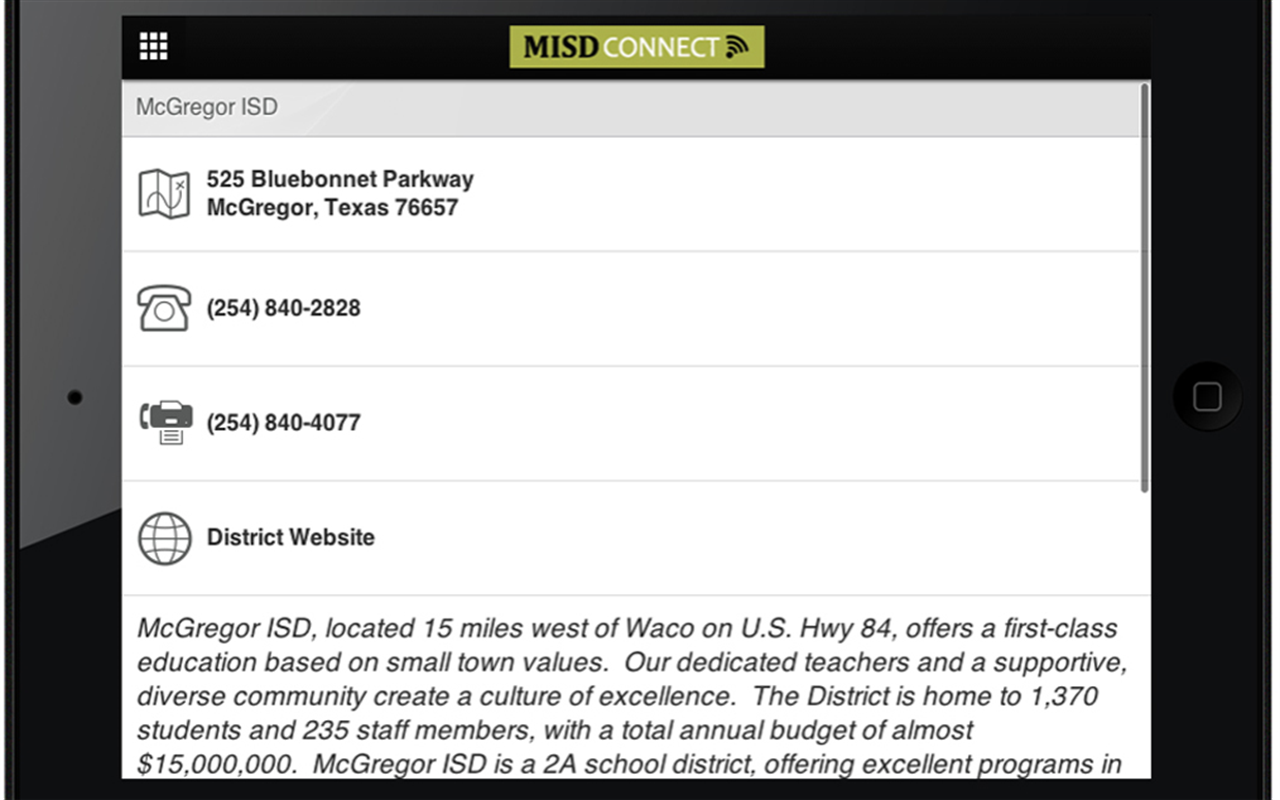 MISD CONNECT - App on Amazon Appstore