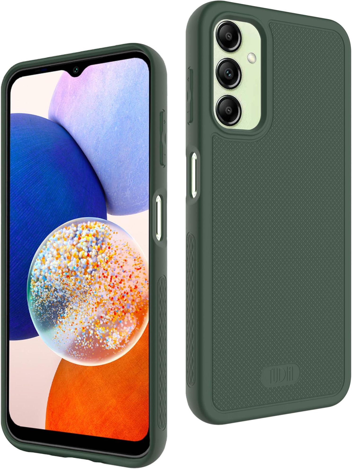 Amazon.com: TUDIA Ultra Slim Grip Designed for Galaxy A14 5G Bark Phone ...