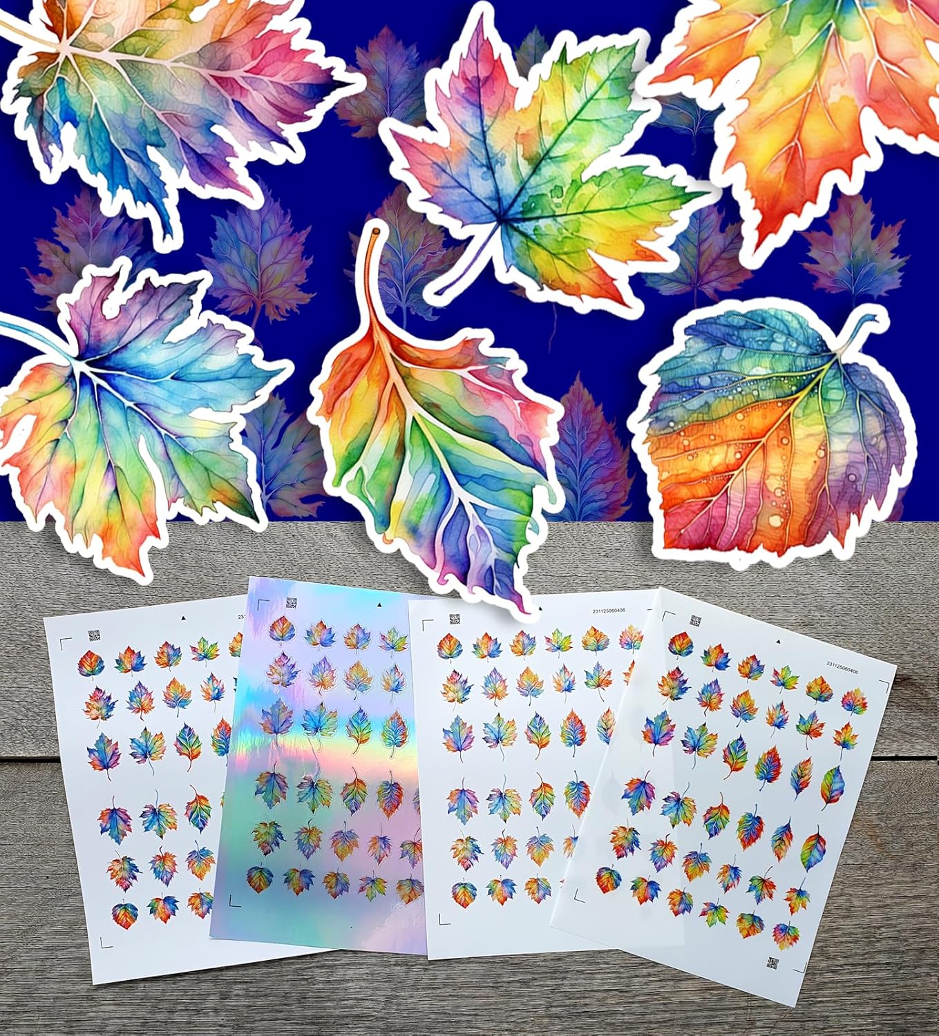 Amazon.com: Stickers Pack (Over 150 Stickers) Bright Watercolour ...