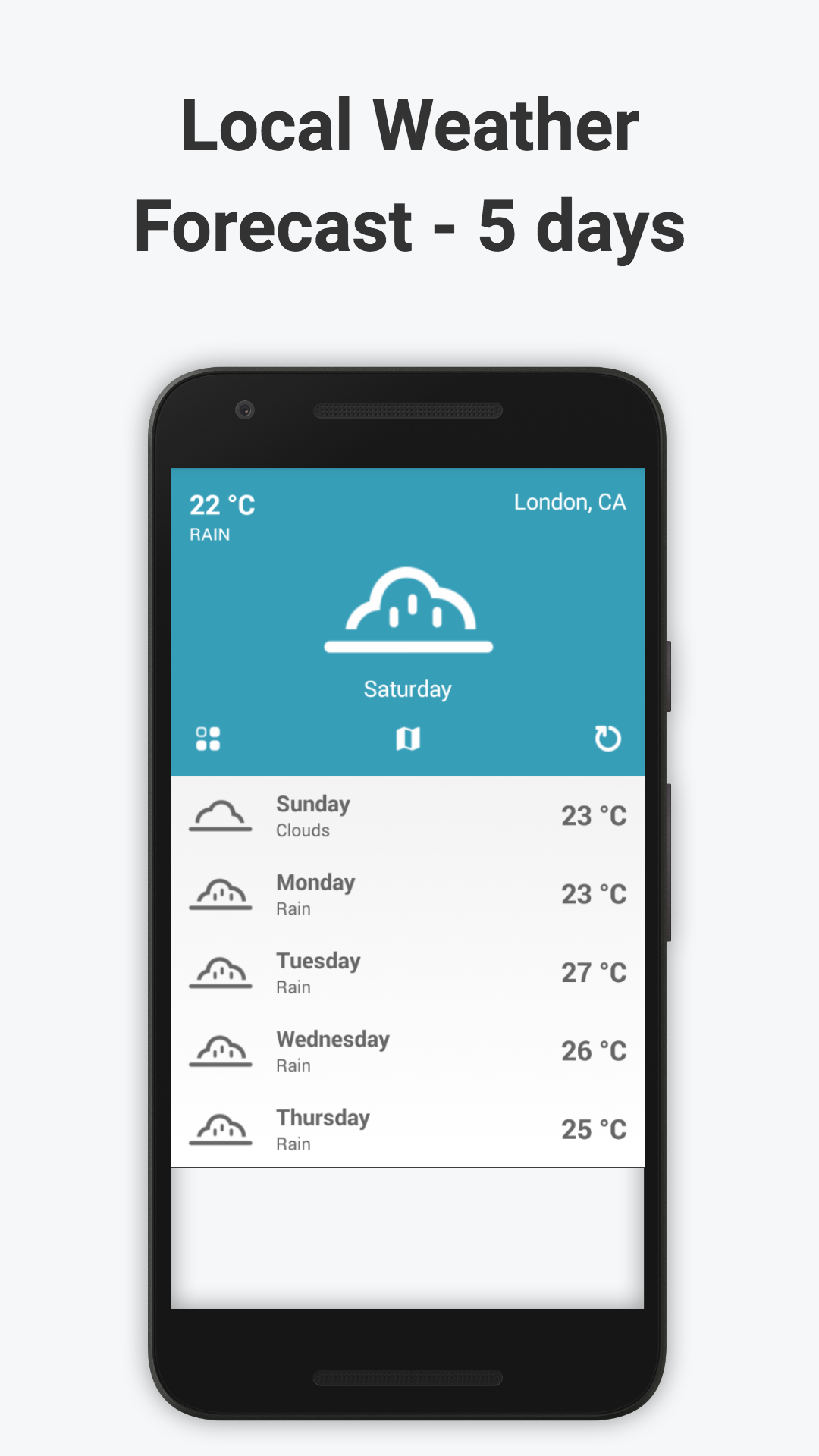 Local Weather Forecast - App on Amazon Appstore