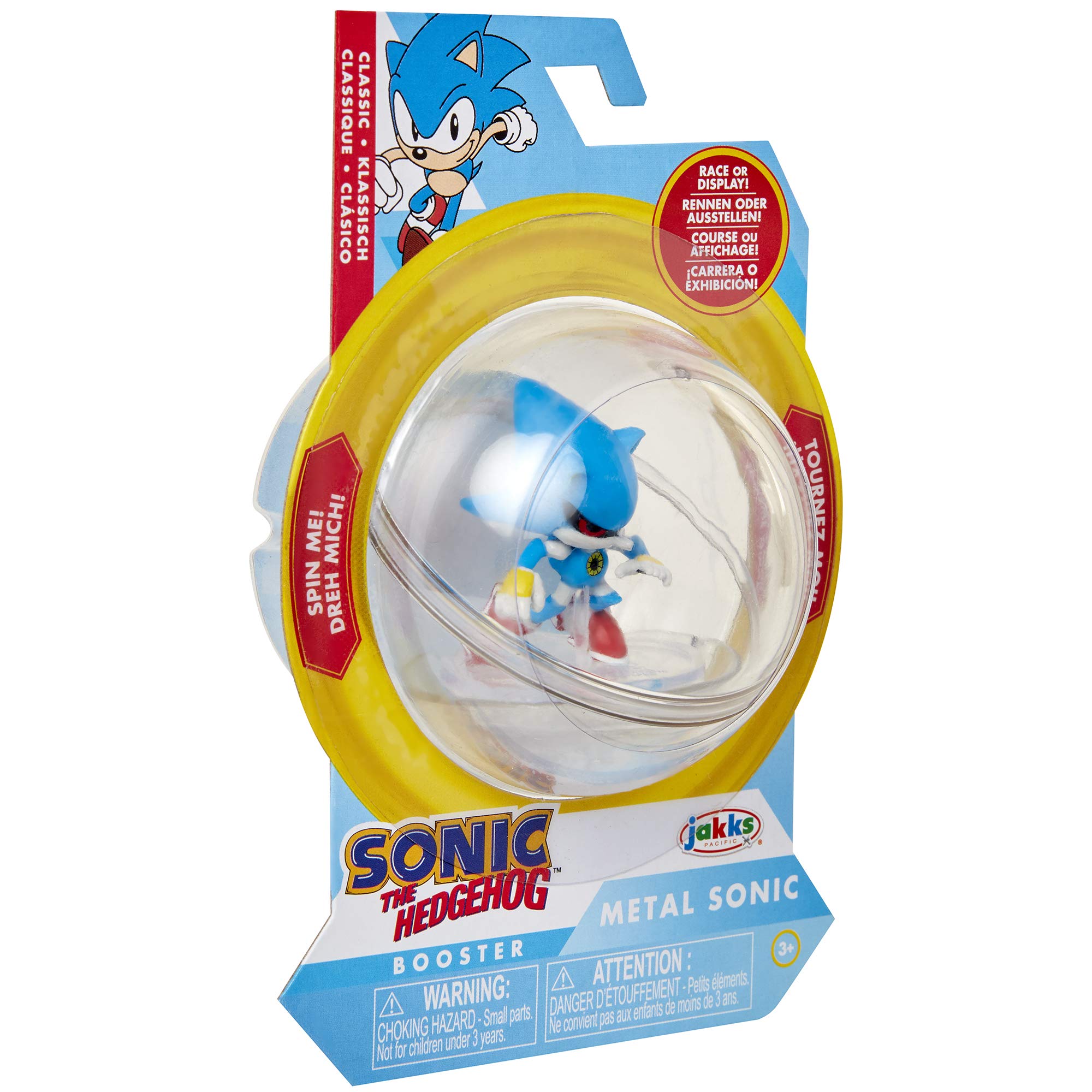 Buy Sonic The Hedgehog Sonic Booster Sphere Metal Sonic Action Figure ...
