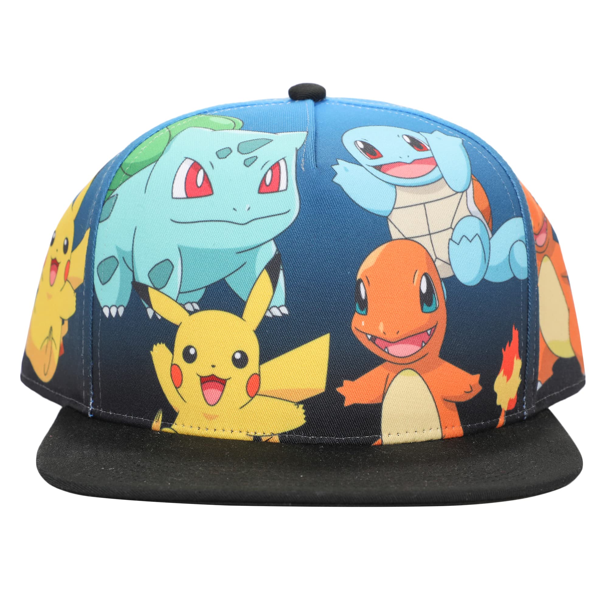 Pokemon Gen 1 Characters Snapback Hat : Amazon.ca: Clothing, Shoes ...