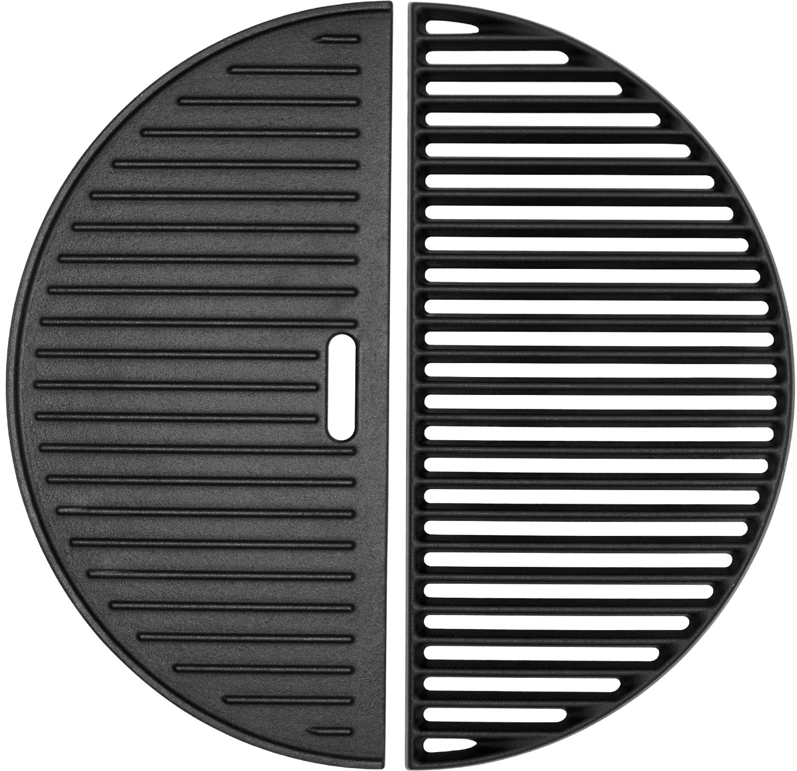 Snapklik.com : 18" Half Moon Cooking Grate For Kamado Joe Classic I, II ...