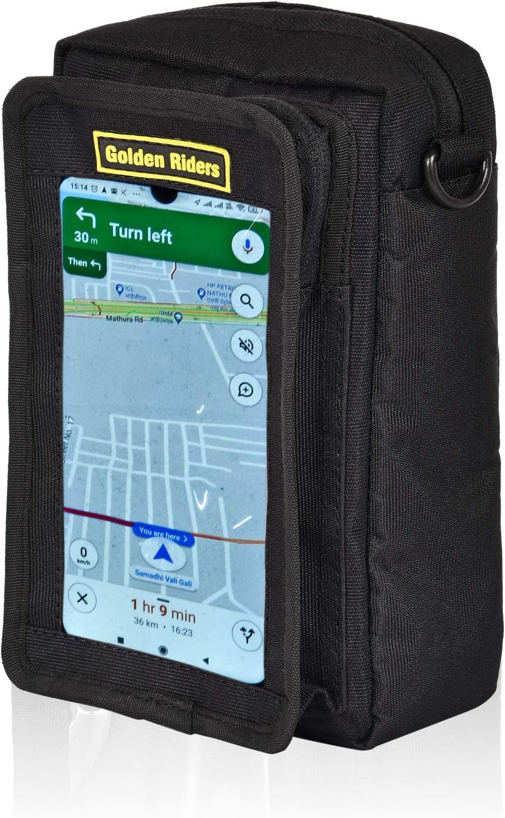 GR GOLDEN RIDERS | M POCHE | Compact Magnetic Motorcycle Tank Bag for ...