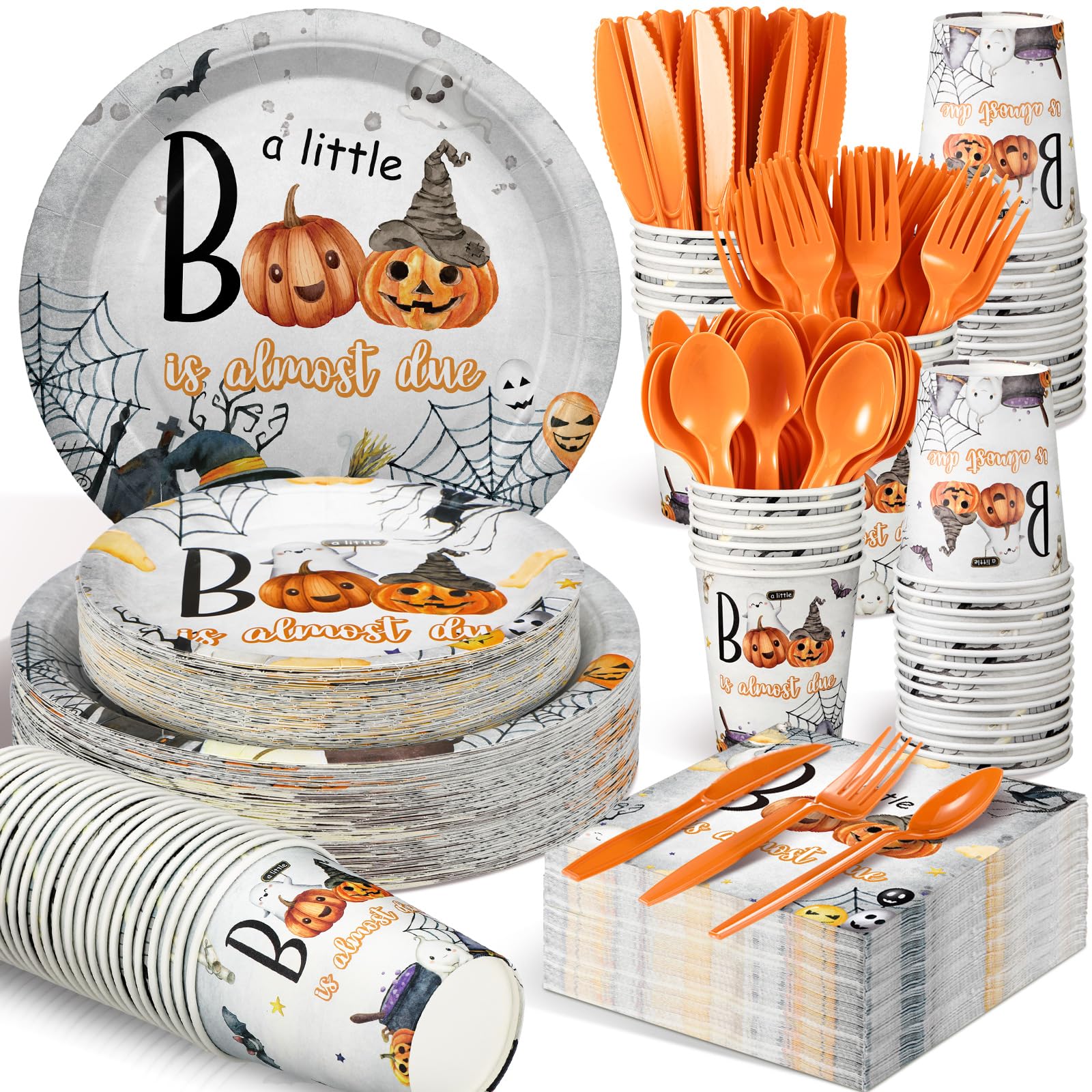 Snapklik.com : Dandat 350 Pcs Baby Shower Plates Set Baby Shower Party ...