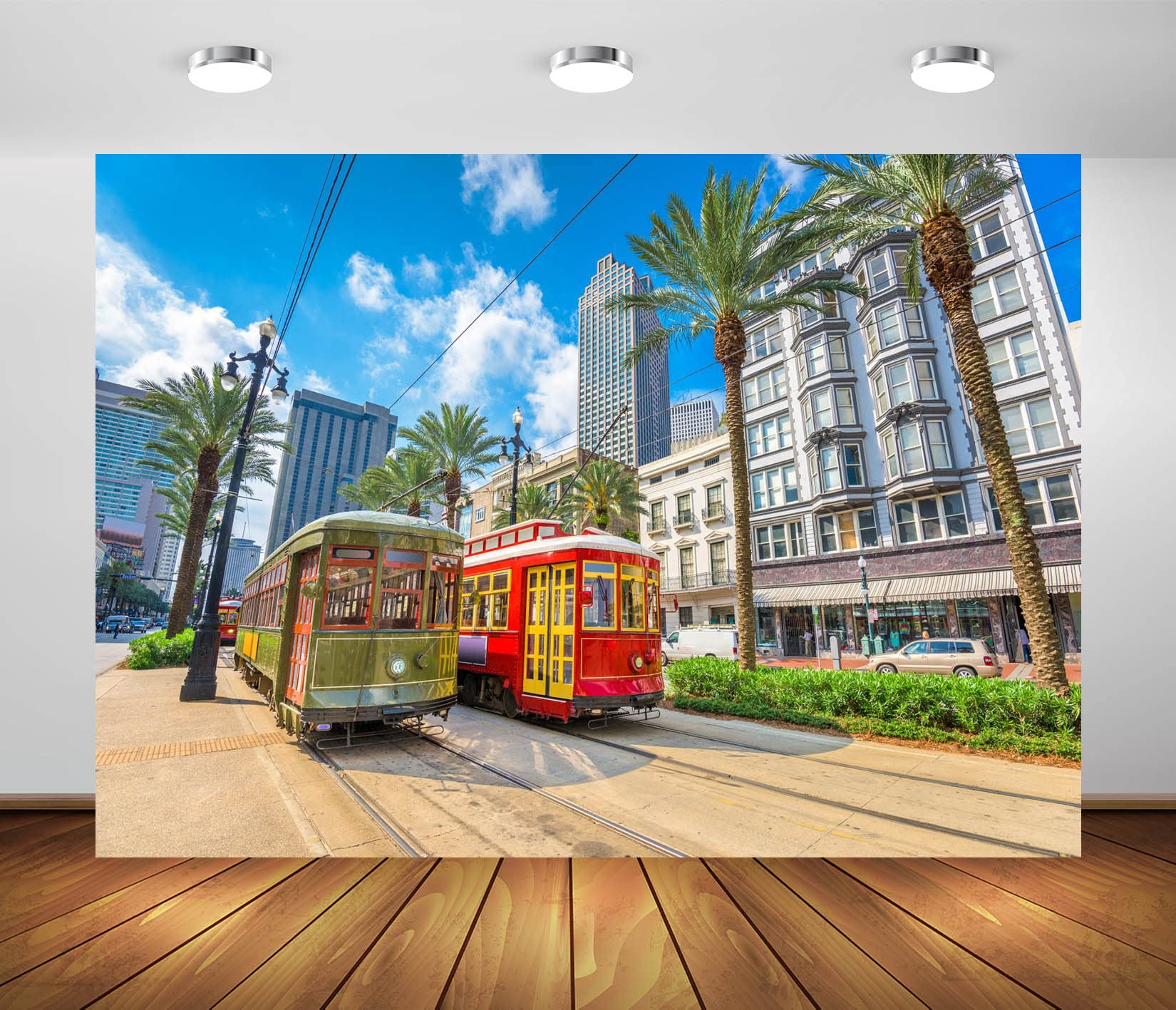 Amazon.com : BELECO 7x5ft Fabric New Orleans Street Backdrop USA ...