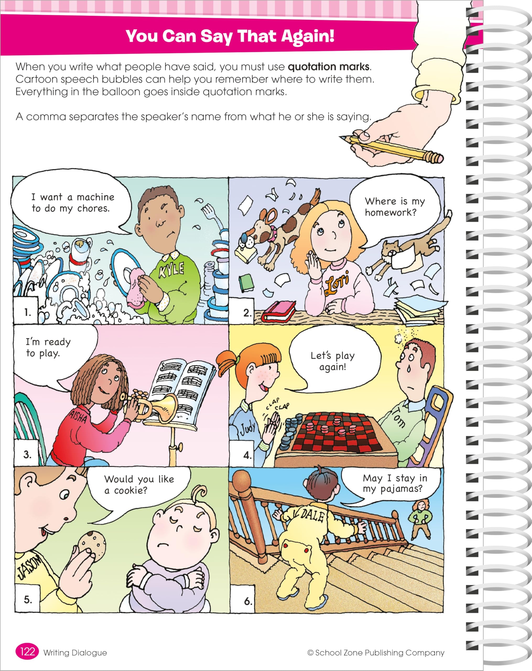 Snapklik.com : School Zone Big Third Grade Workbook: 320 Spiral-Bound Pages