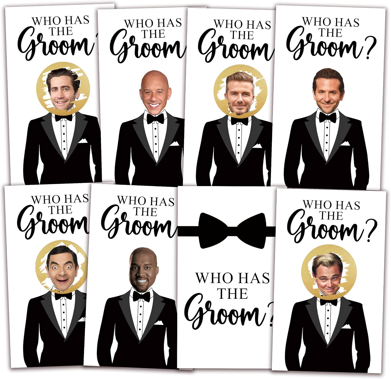 Amazon.com: Who Has The Groom Bridal Shower Scratch Off Cards, 41Pcs ...