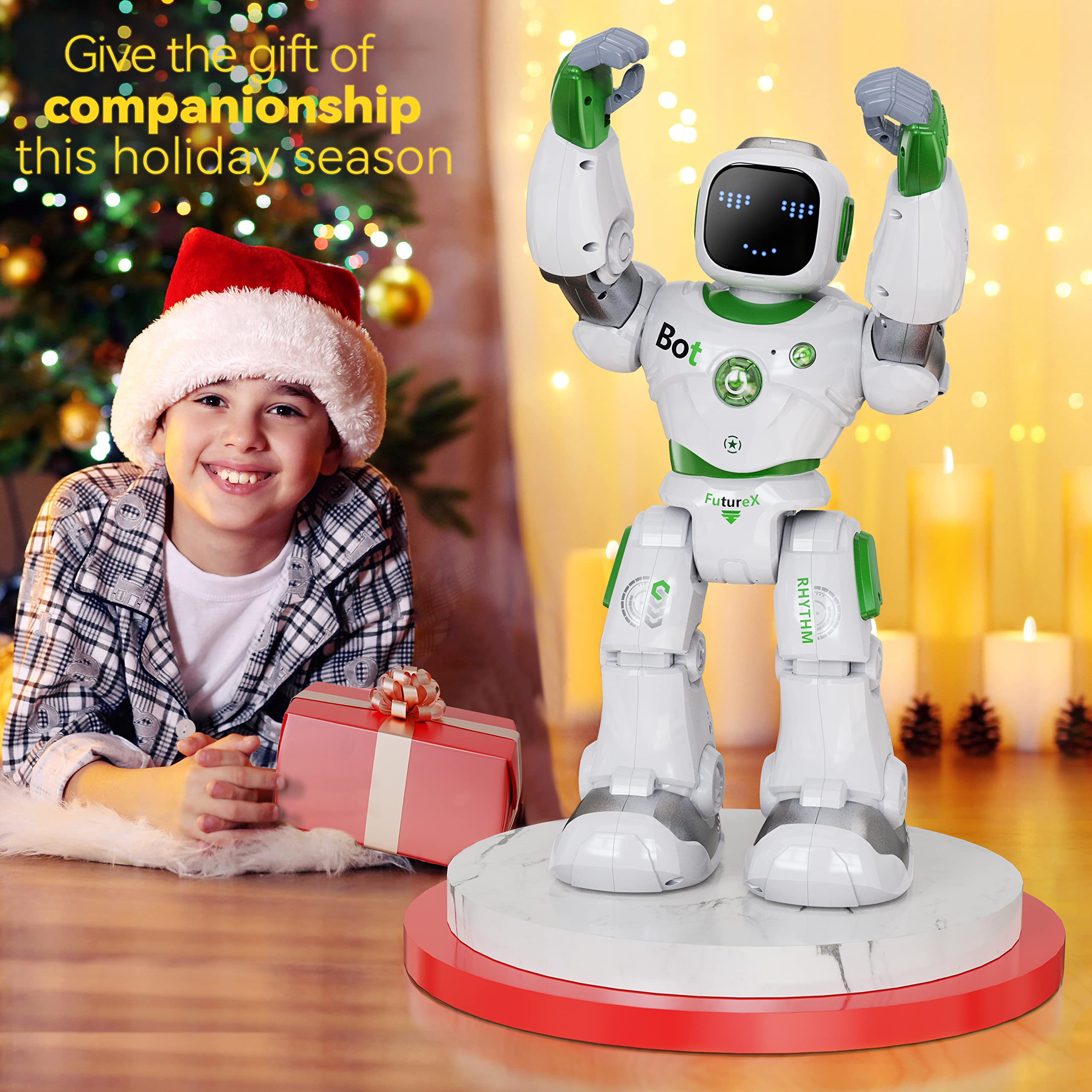 Snapklik.com : Large Intelligent Robot Toys For Kids, Voice And App Control Smart Remote Control ...