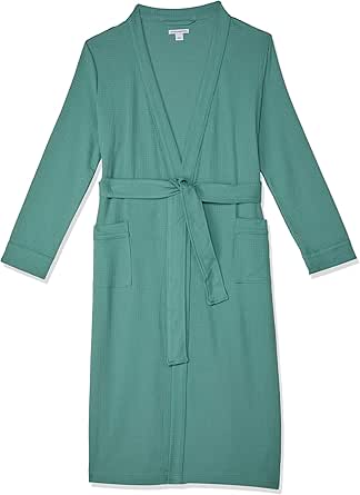 Amazon Essentials Women's Lightweight Waffle Full-Length Robe ...