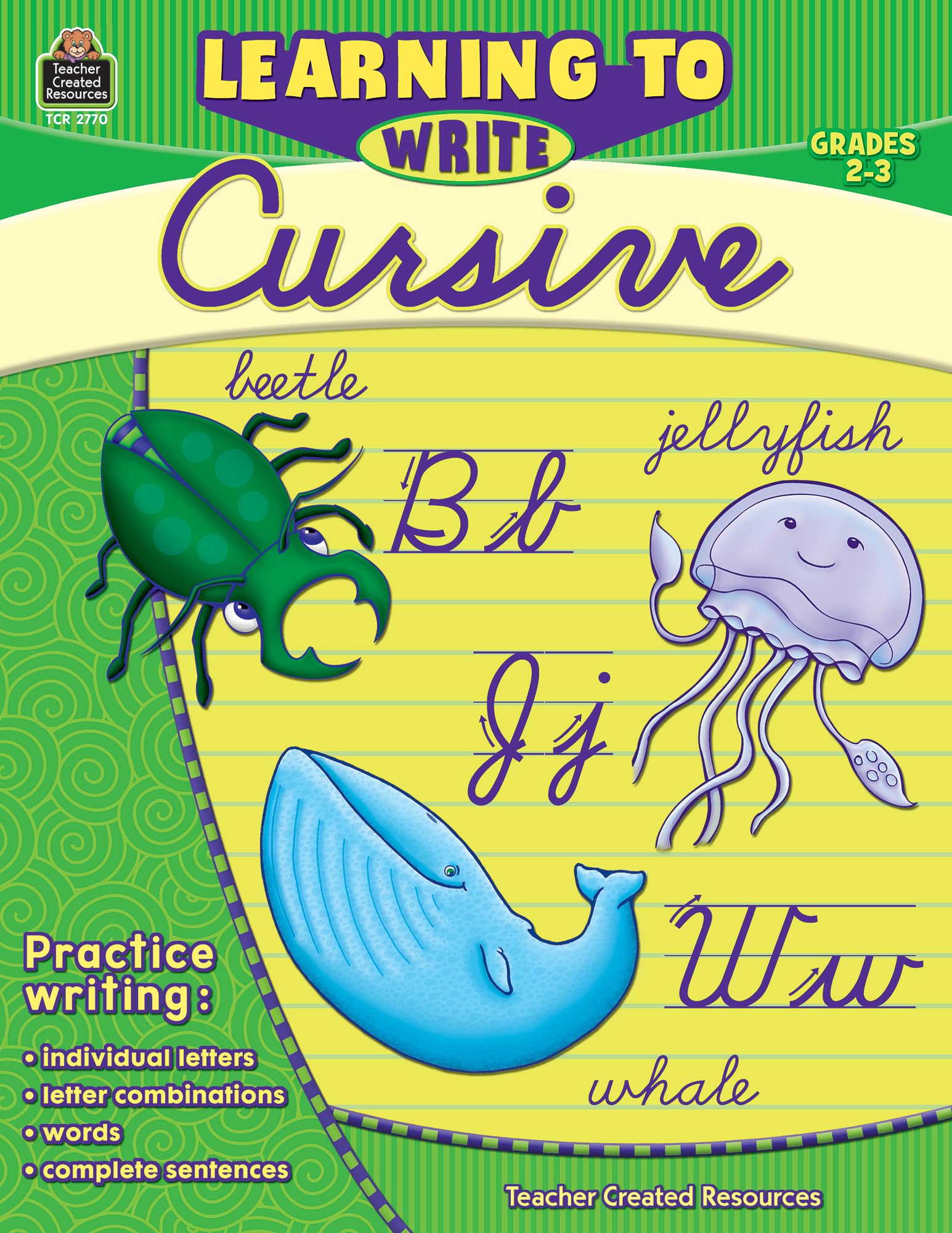 Amazon.com: Learning to Write Cursive Grade 2-3: Grade 2-3: ...