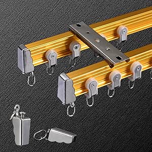 Amazon.co.jp: Ceiling Rail for Curtains, Hand Bending Rail, For Bay ...