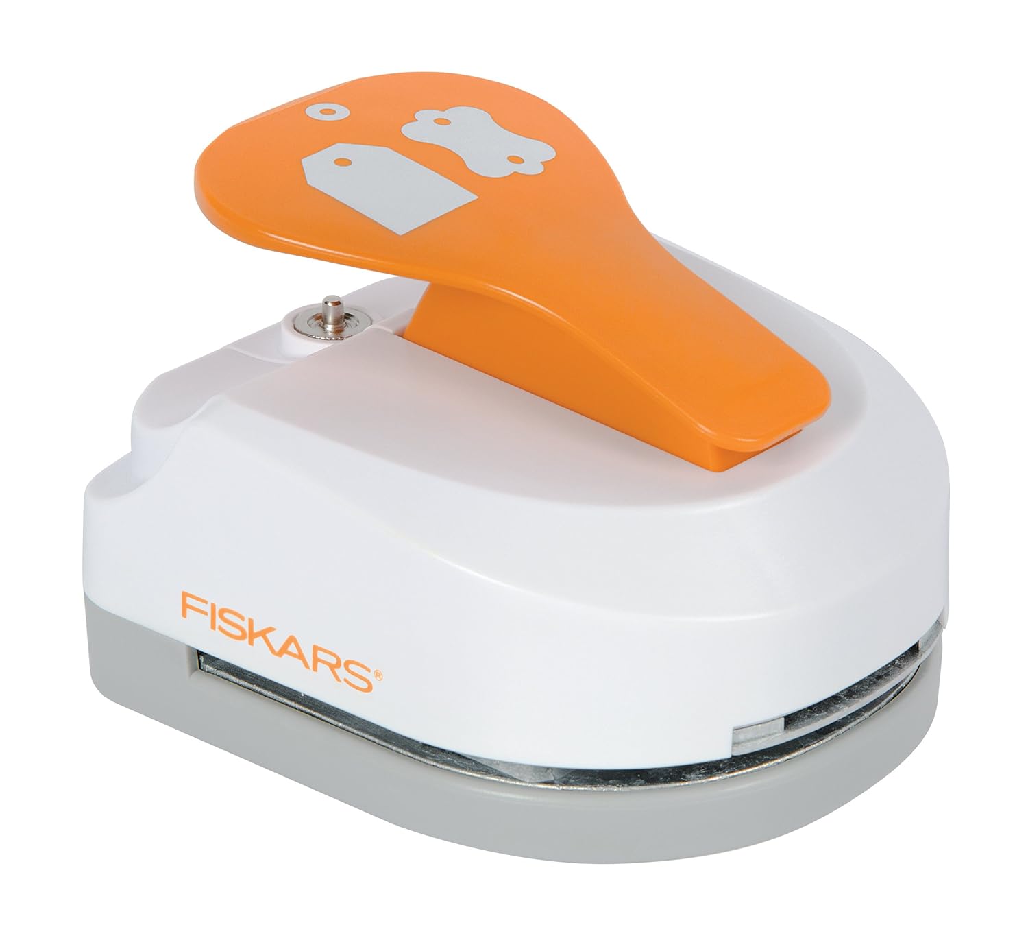 Fiskars 197670-1001 Double Tag Maker with Built-in Eyelet, Label and ...