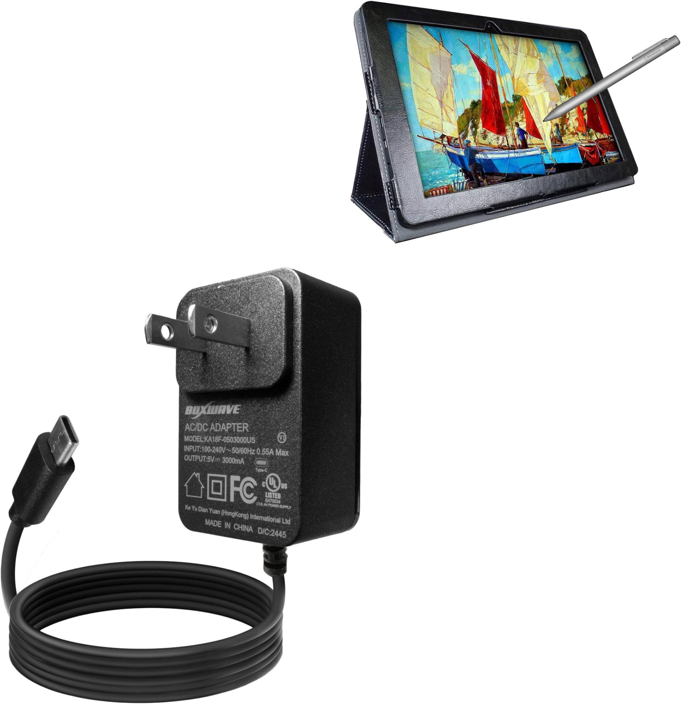 Amazon.com: BoxWave Charger Compatible with Simbans PicassoTab 10 ...