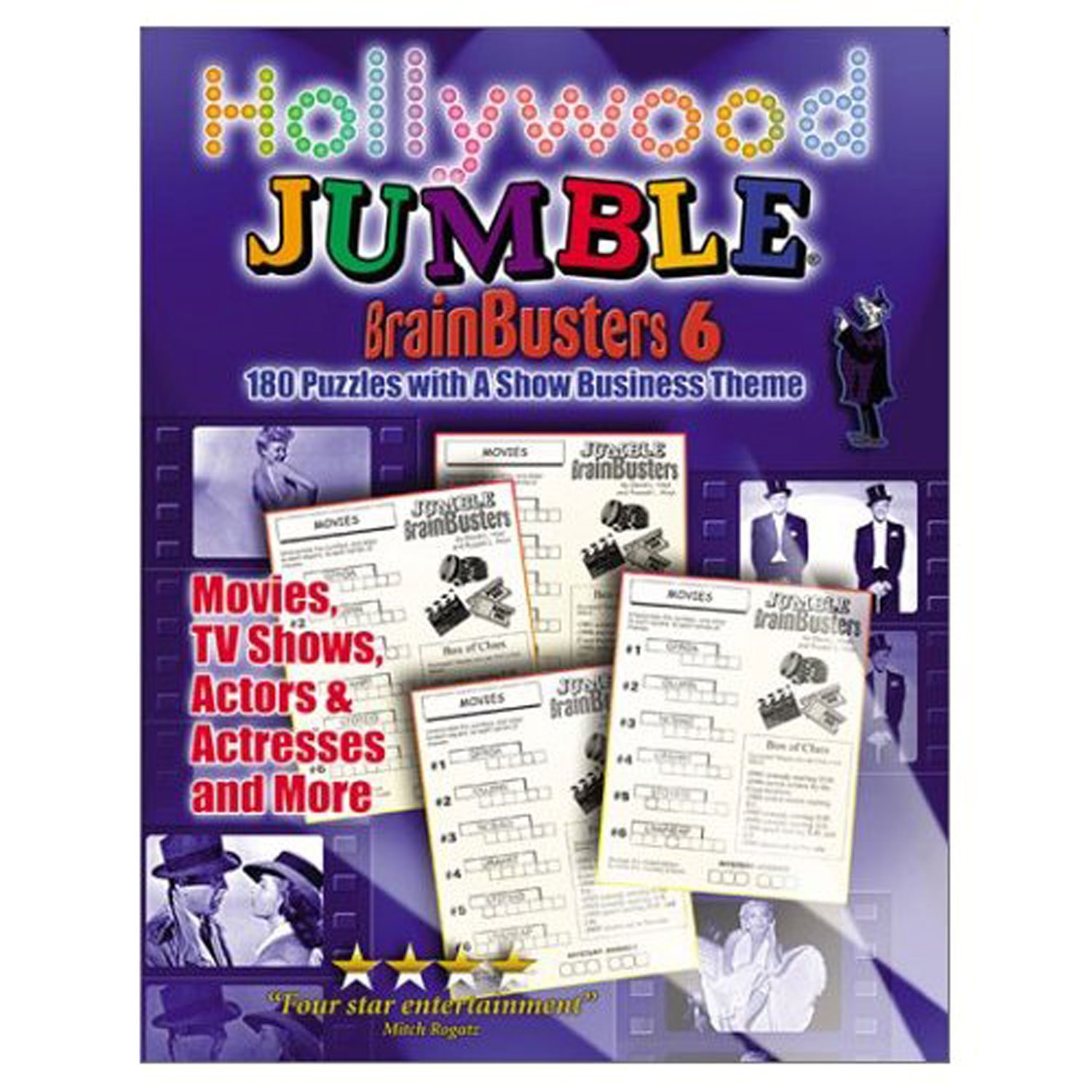 Hollywood Jumble® BrainBusters: 170 Puzzles with a Show Business Theme ...