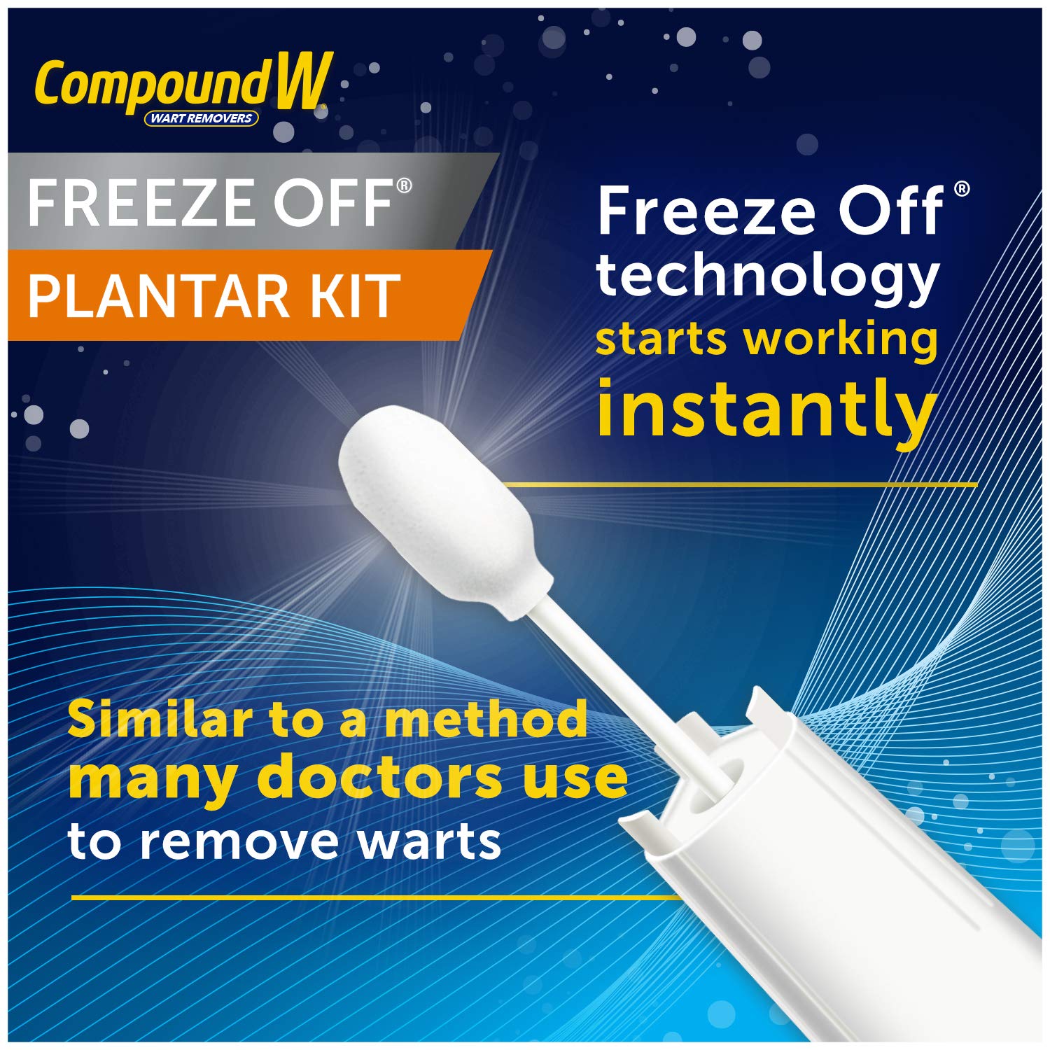 Snapklik.com : Compound W Freeze Off Plantar Wart Remover Kit, 8 ...