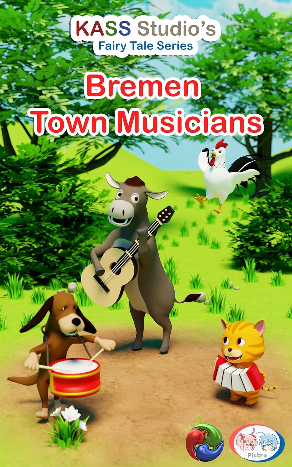 Amazon | 【KASS Studio's Fairy Tale Series】Bremen Town Musicians: "World ...