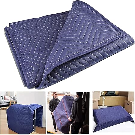BEIBOON Moving Blankets Heavy Duty 40x72 Professional Packing Blanket ...