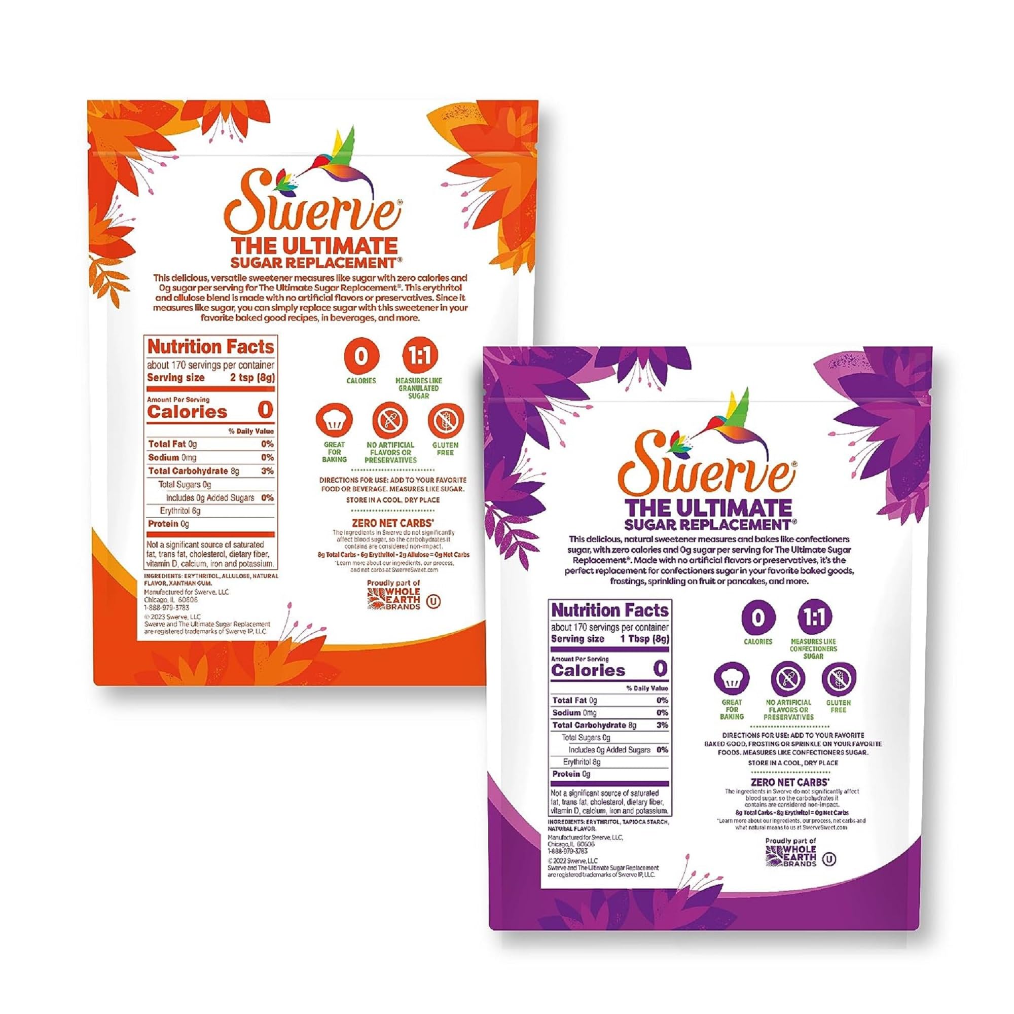 Snapklik.com : Swerve Sweetener Granular And Confectioners Bakers ...