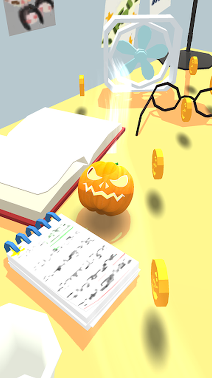 Toy Going Ball Roll. 3D rolling, jumping, spinning and balancing balls ...