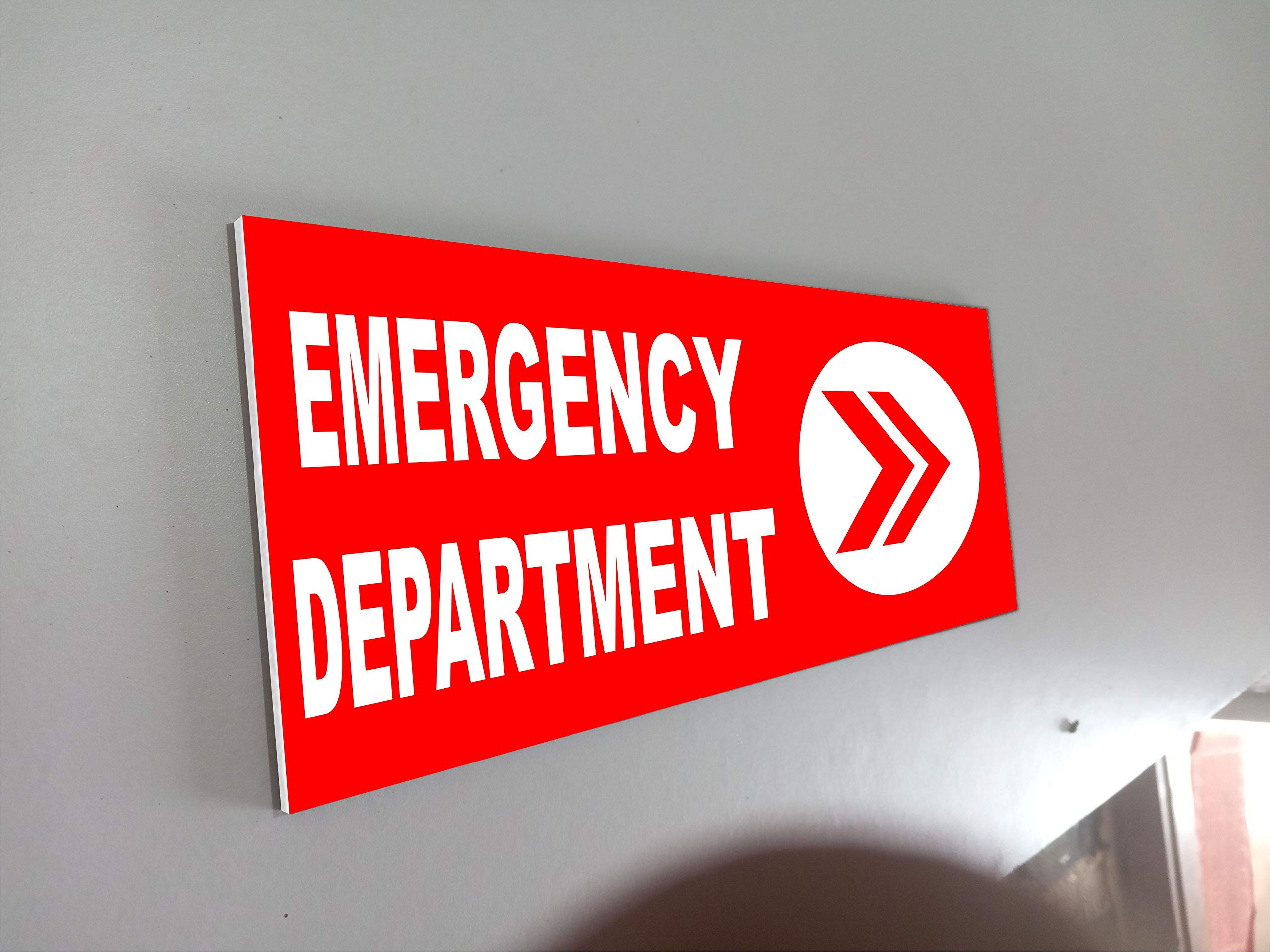 Buy SIGN EVER Emergency Department Sign Board For Hospital Medical ...