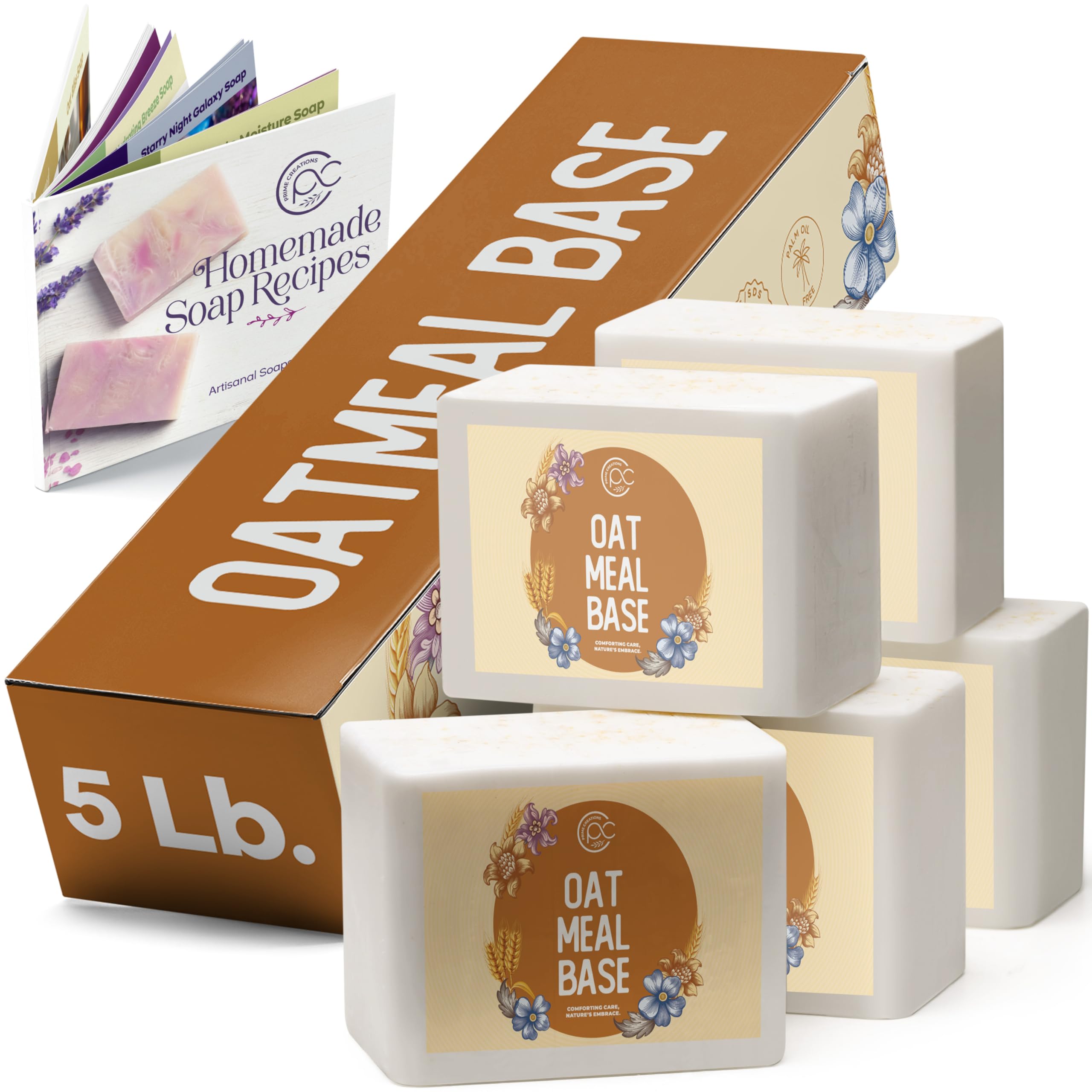 Amazon.com : Prime Creations Soap Base for soap making supplies melt ...