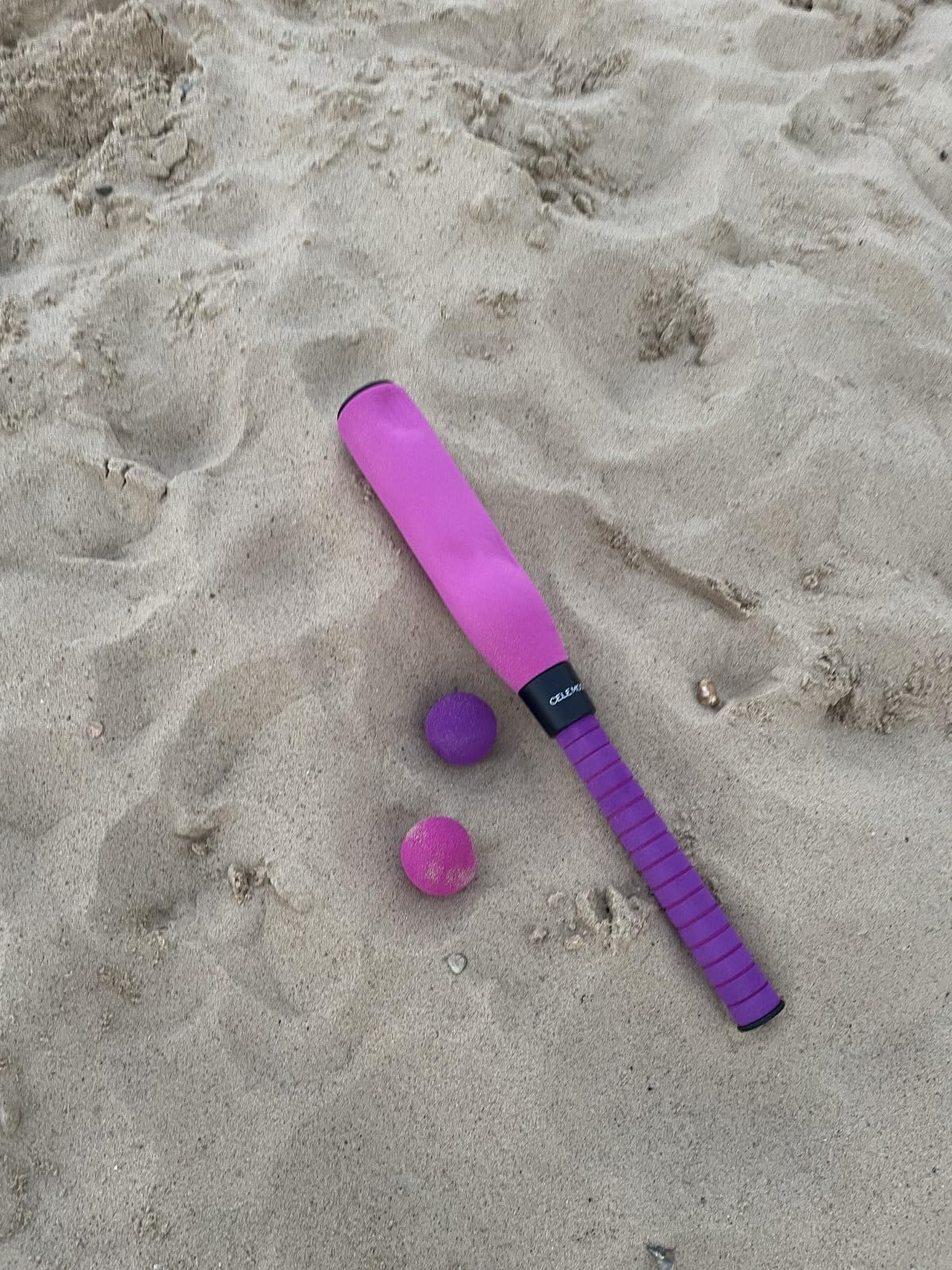 CeleMoon Ultra Soft 22 Inch Kids Foam Baseball Bat Toys with 4 Balls ...