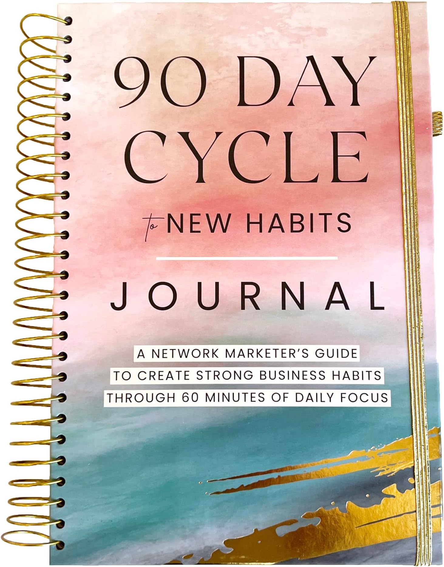 Amazon.com : 90 Day Habits Journal - 90 Day Habits Planner for Network ...