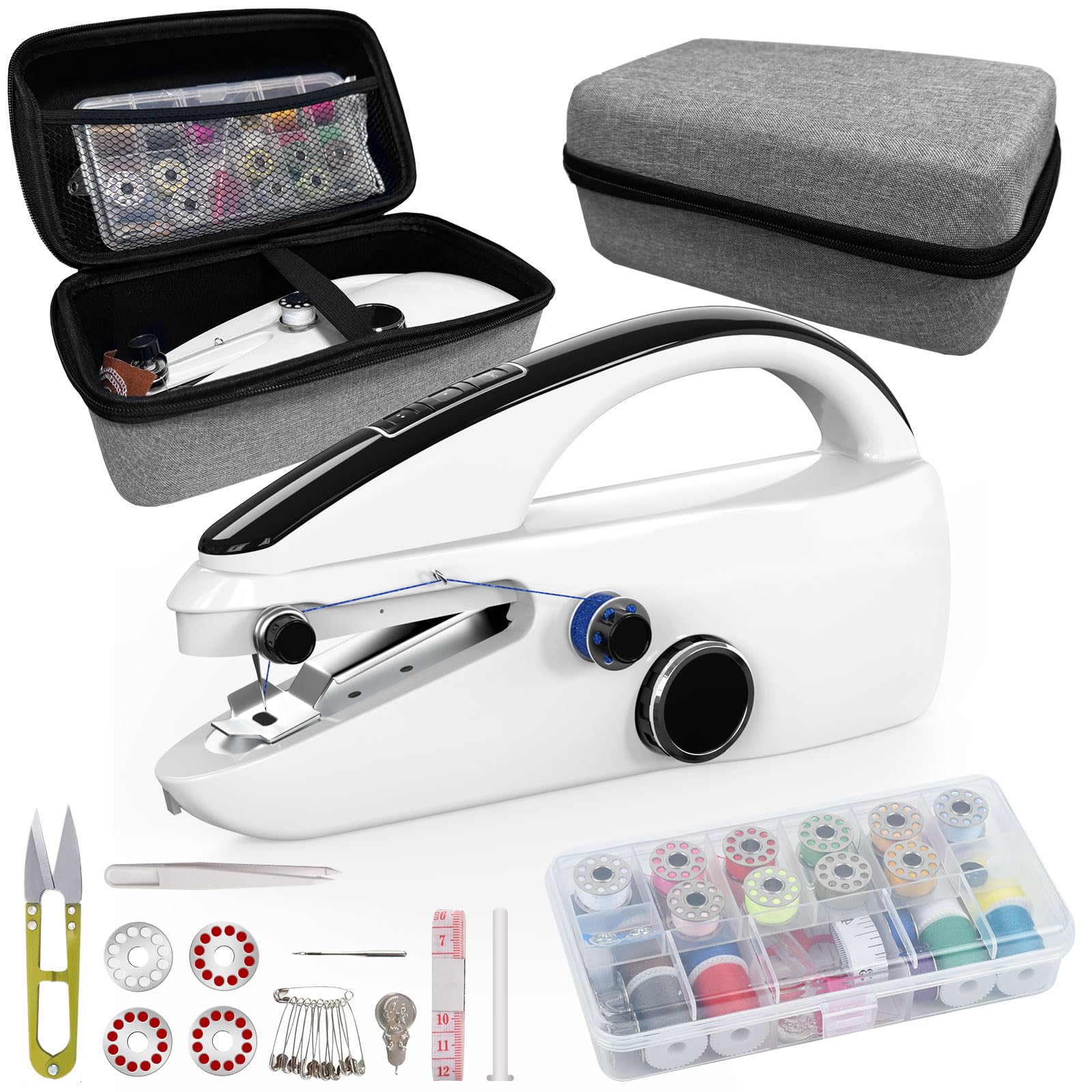 Amazon.com: ﻿Sewing Kit:Sewing bliss in one box.Handheld sewing machine ...