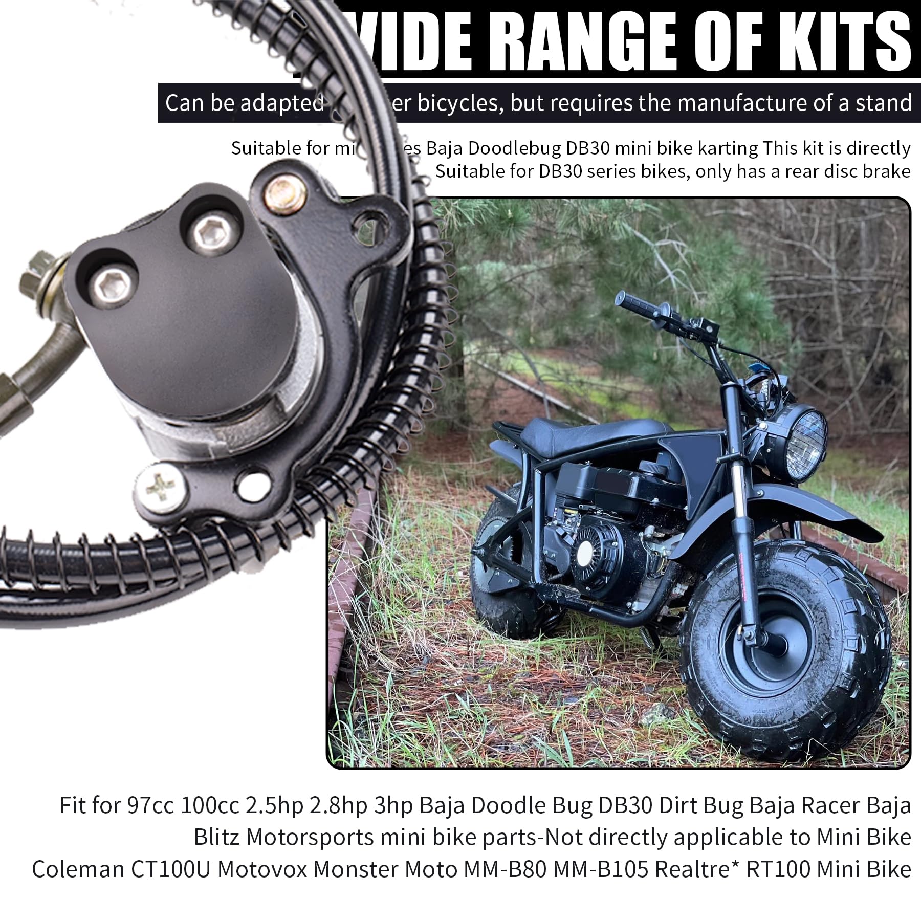 Snapklik.com : Upgraded Hydraulic Brake System The Left Of The 7/8 ...
