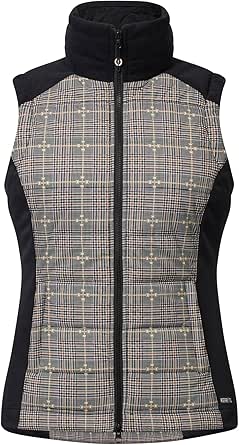Kerrits Women's Bits Of Plaid Quilted Equestrian Vest – Insulated ...