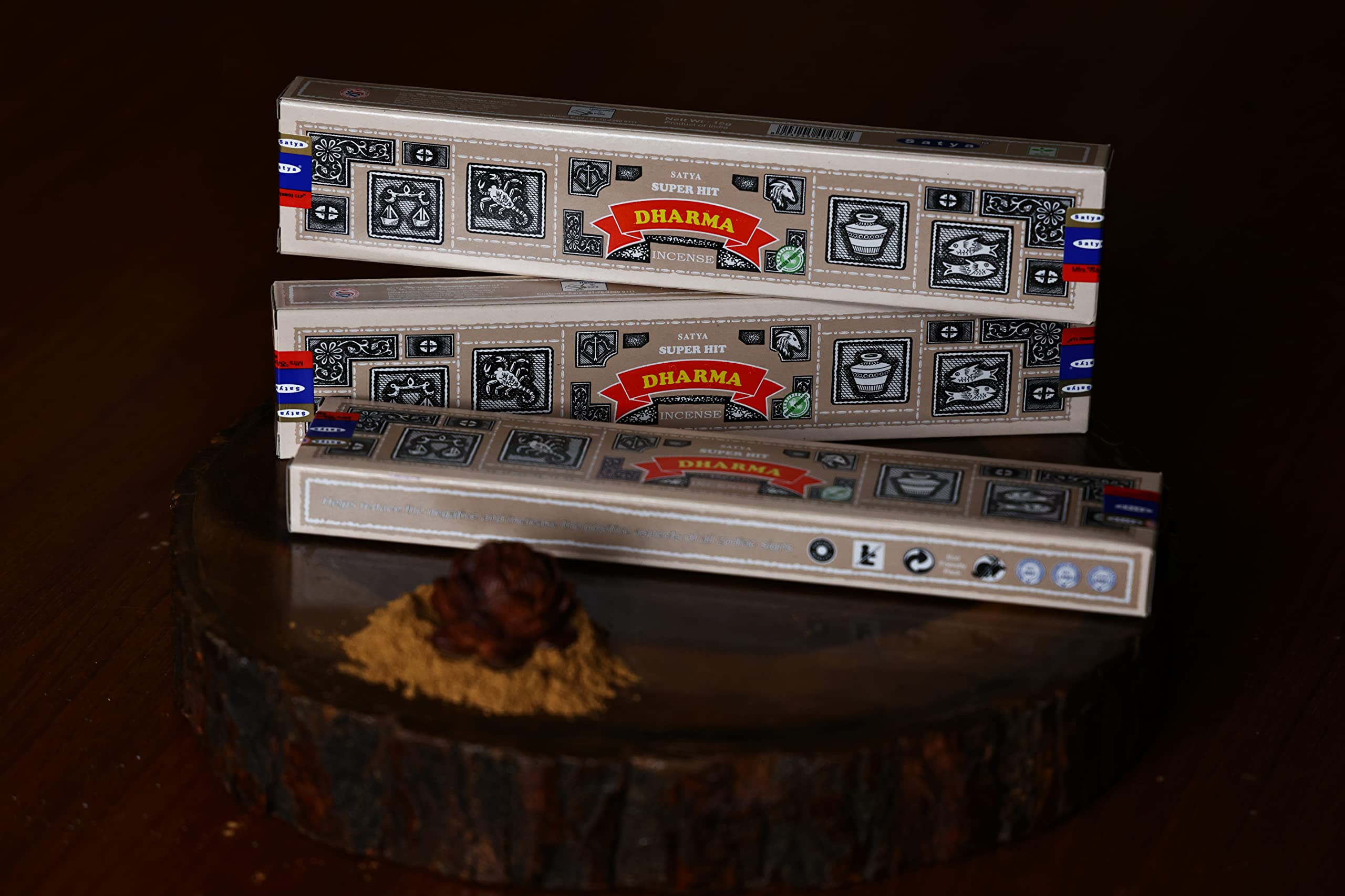 Snapklik.com : EARTH Satya Super Hit Dharma Incense Sticks 15 GMS
