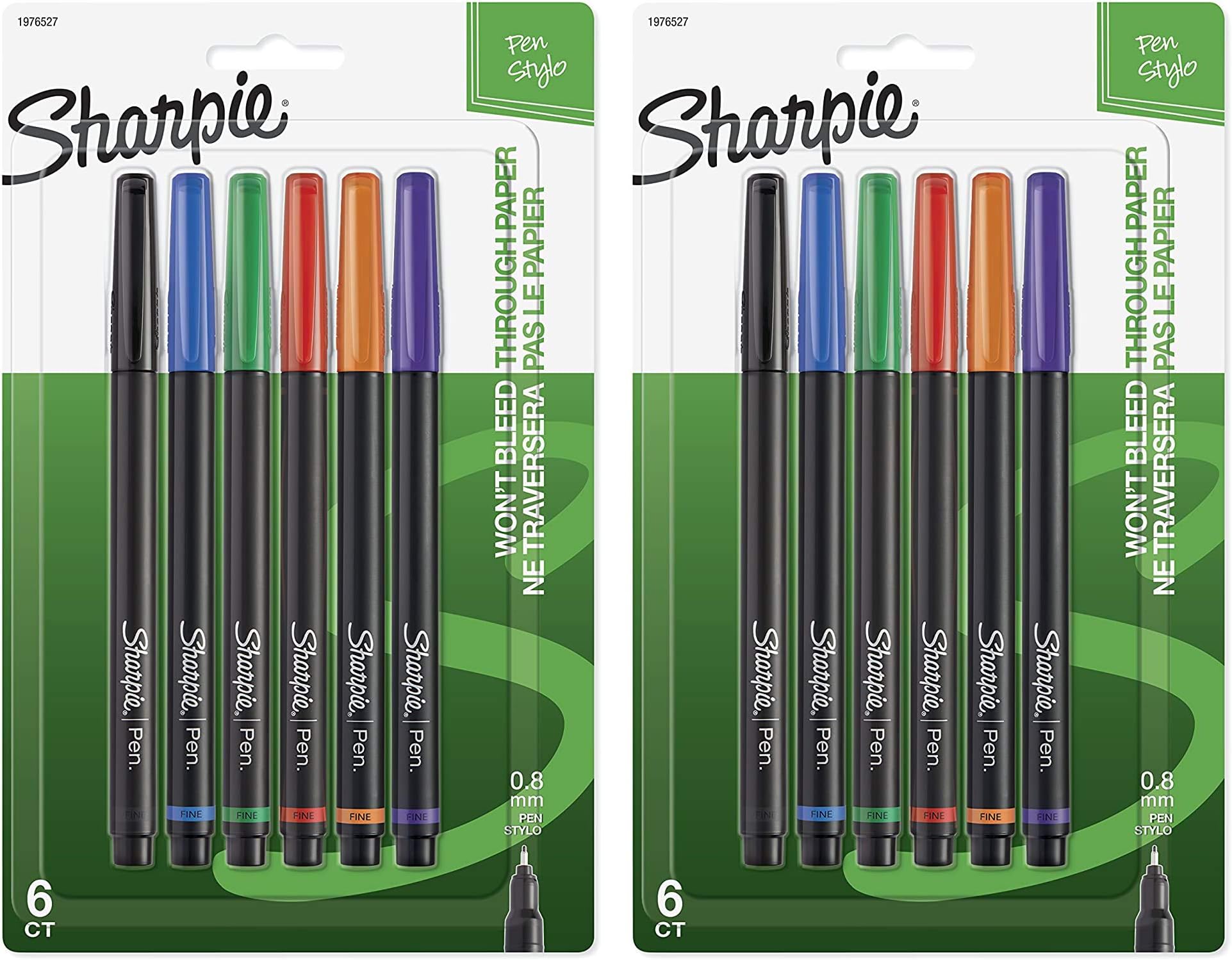 Amazon.com : Sharpie Pen, Brush Tip, Assorted Colors, 12 Count + Soft ...