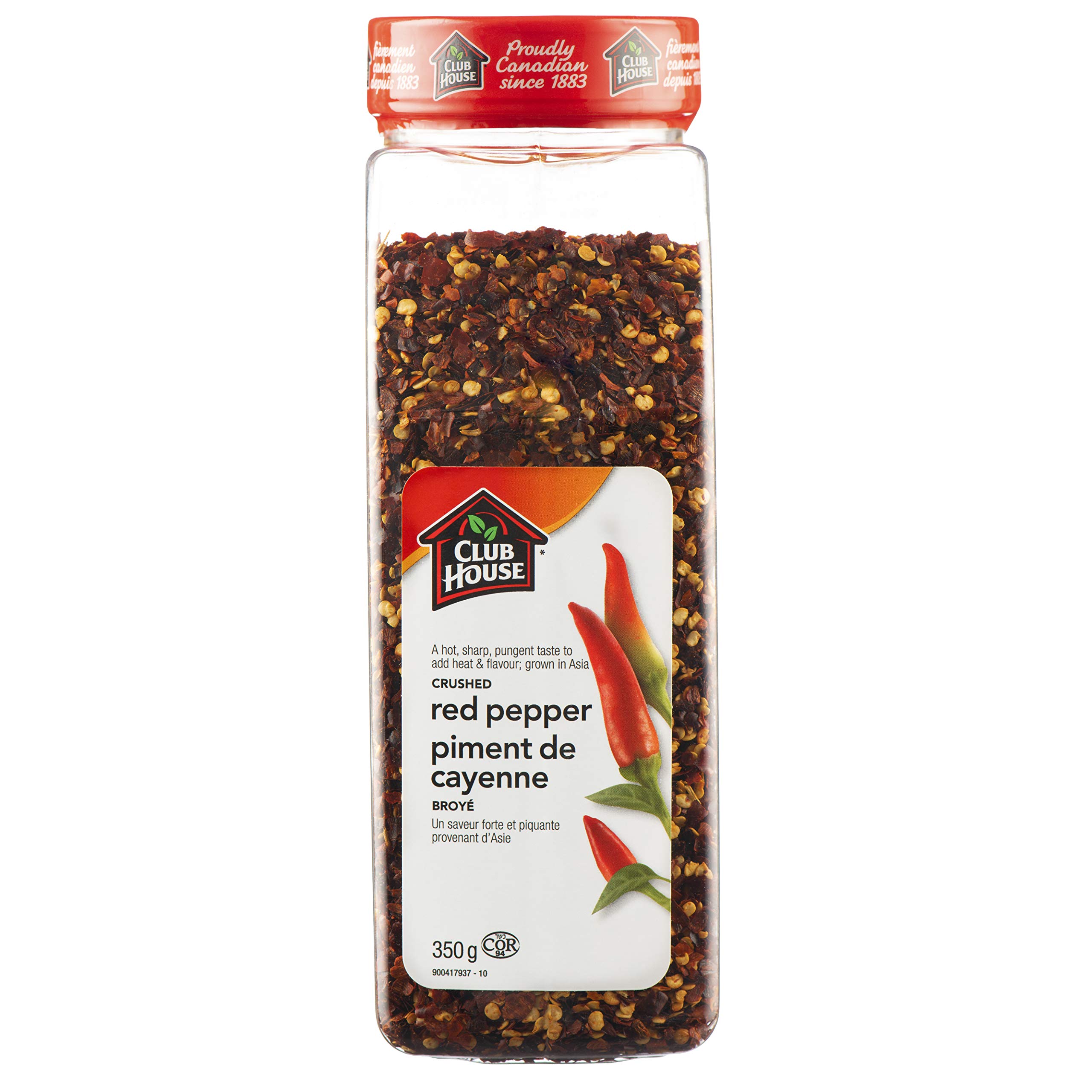 Club House, Quality Natural Herbs and Spices, Crushed Red Pepper, 350g ...